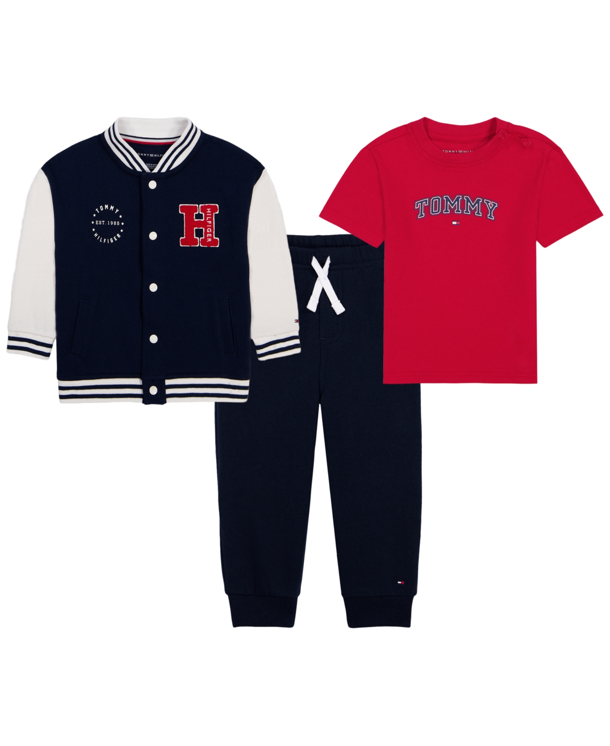 Click here for Tommy Hilfiger Toddler Boys 2T-5T Baseball Jacket... prices
