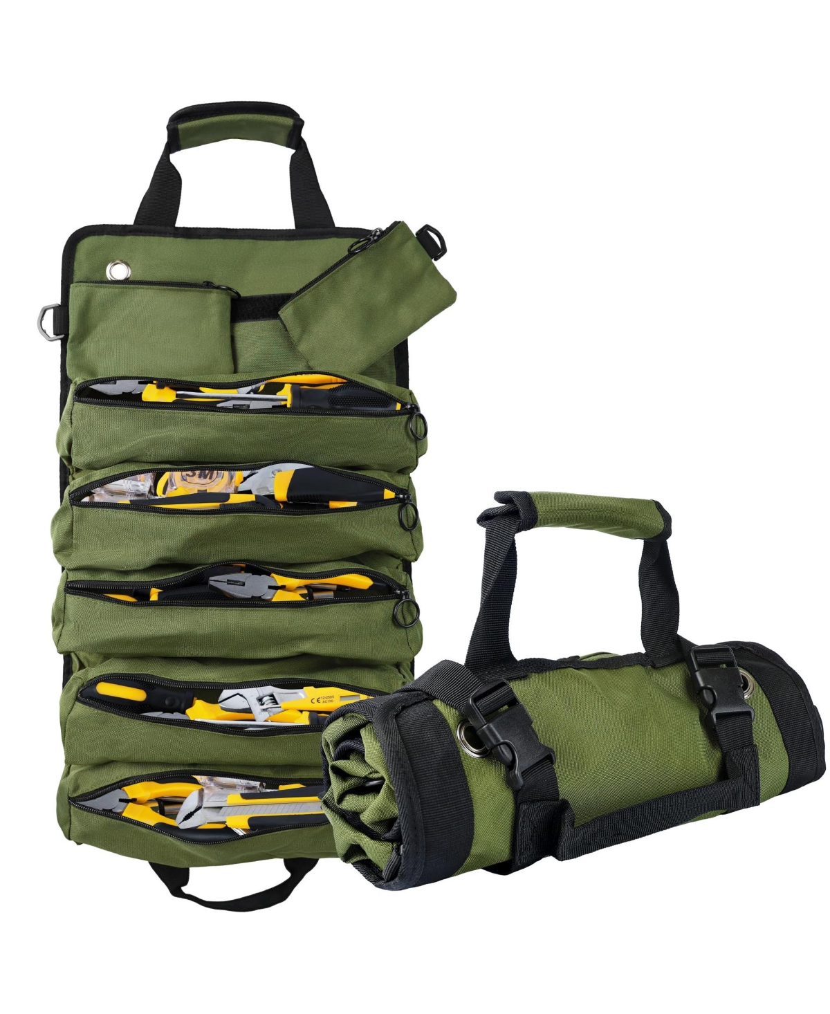 Click here for Xdovet Roll Up Tool Bag Organizer 5 Compartments D... prices