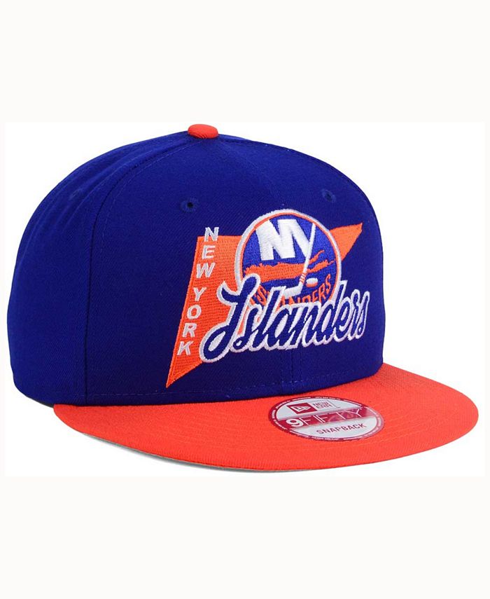 New Era New York Islanders Logo Stacker 9FIFTY Snapback Cap - Macy's