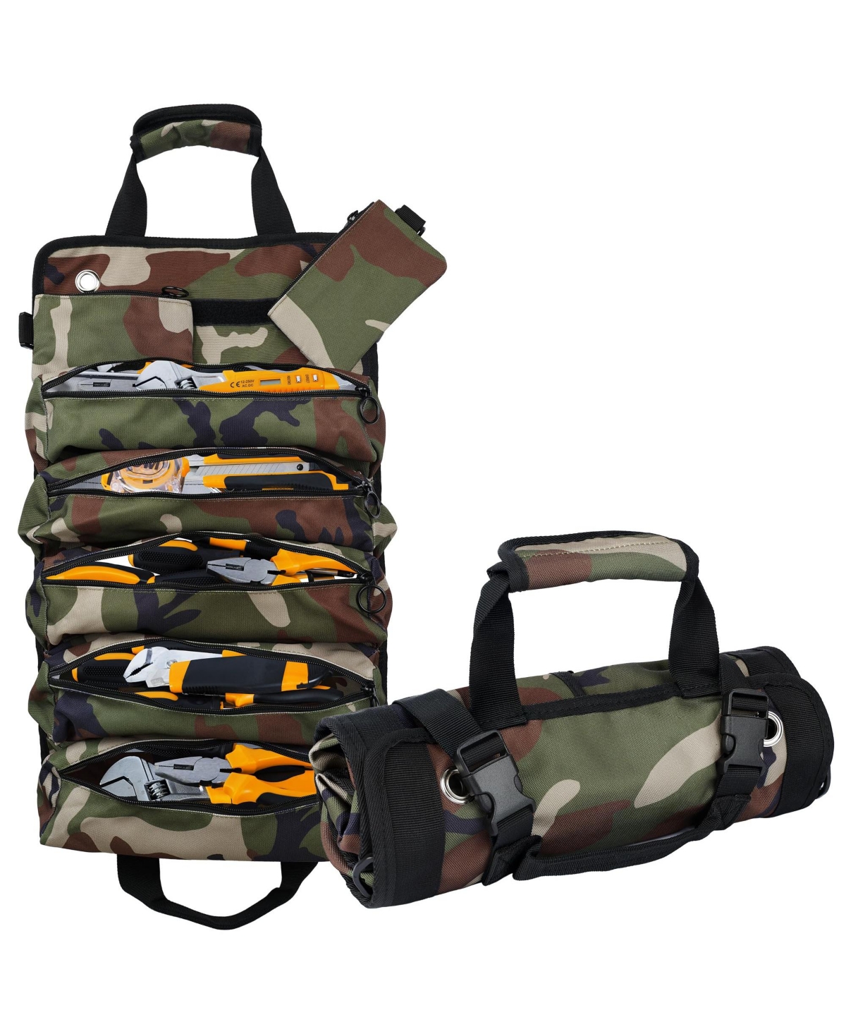 Click here for Xdovet Roll Up Tool Bag Organizer 5 Compartments D... prices