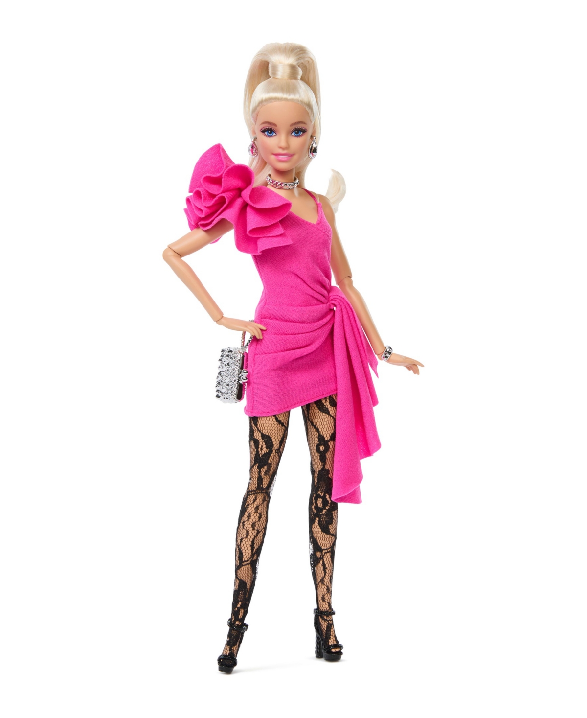 Click here for Barbie Deluxe Style 15 Fashion Doll with Lace Tigh... prices