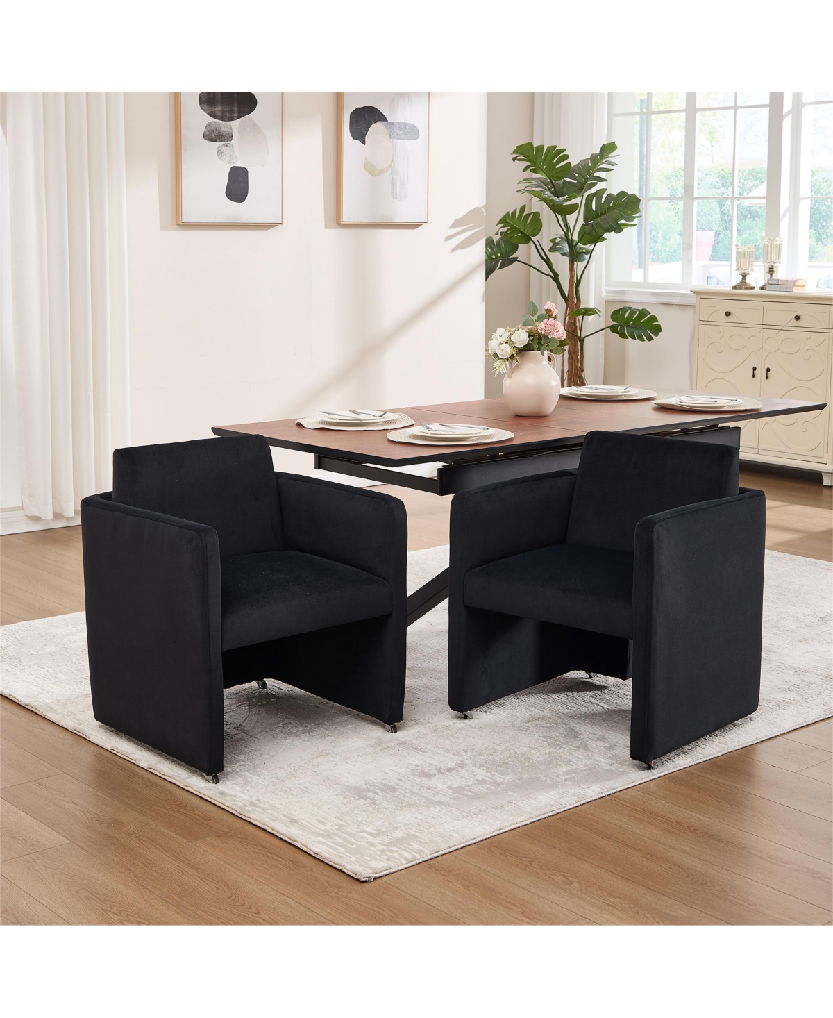 Click here for Clihome Modern Barrel Accent Chair  Linen Upholste... prices