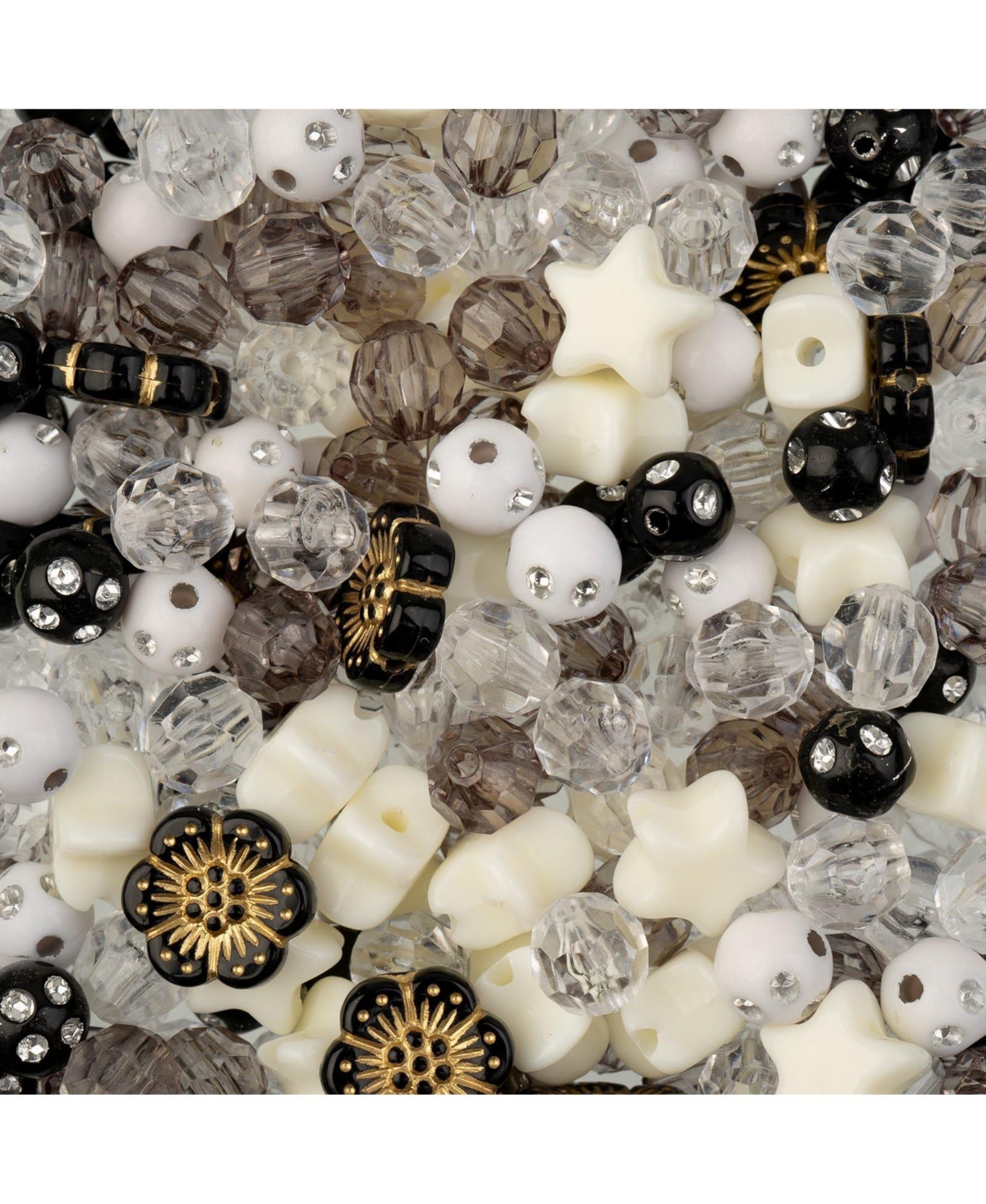 Click here for John Bead 8mm Star Mix Plastic Beads  70g - Blue prices