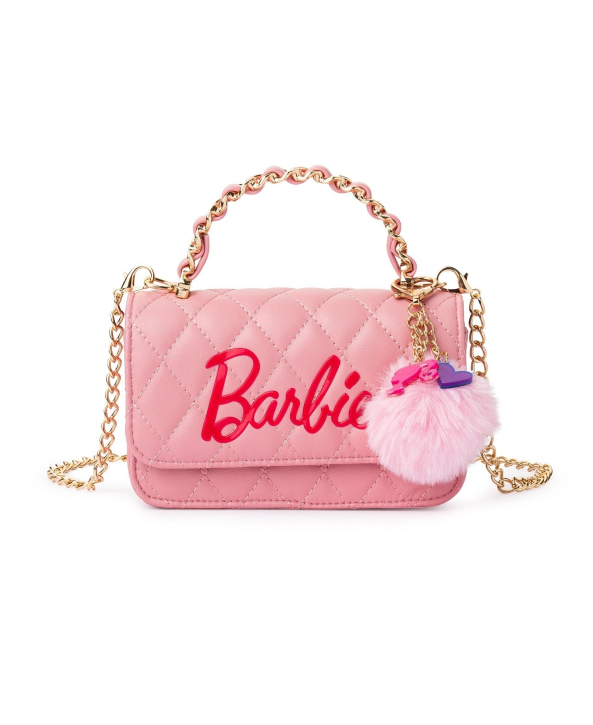 Click here for Barbie Classic Kids Chain Handle Handbag - Pink prices