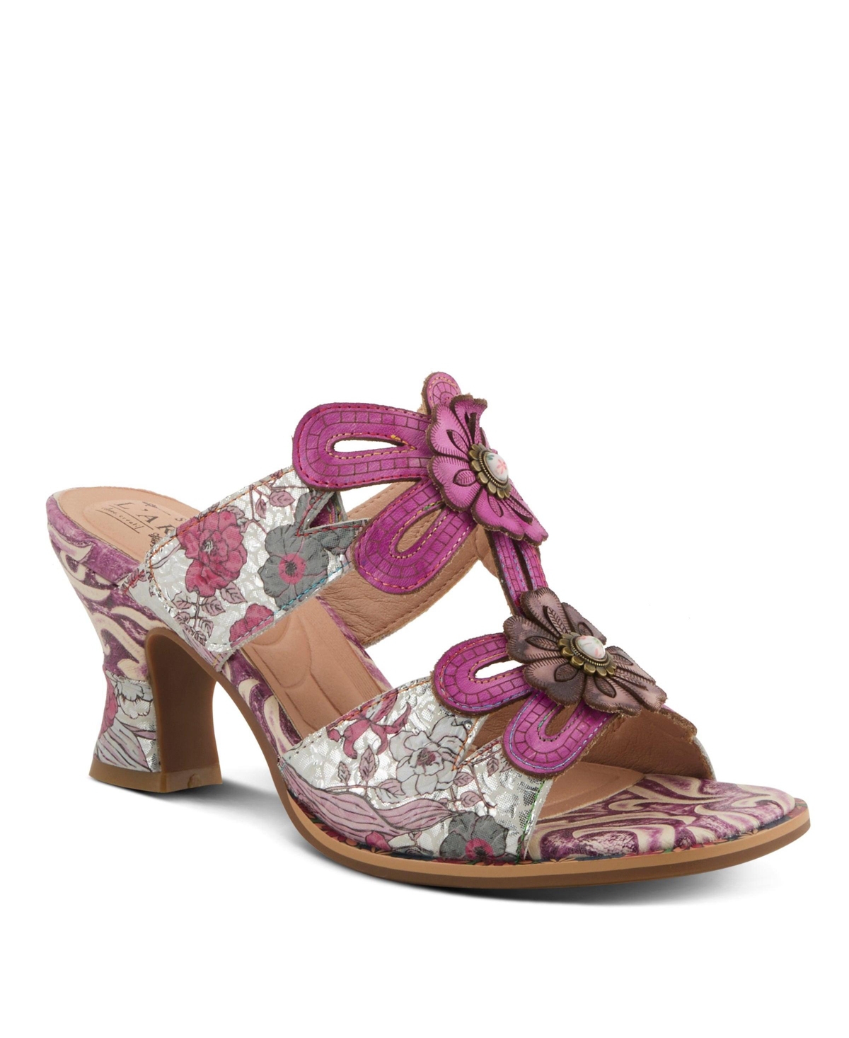 Click here for LArtiste Womens Spring Step Alania Sandal - Purple... prices