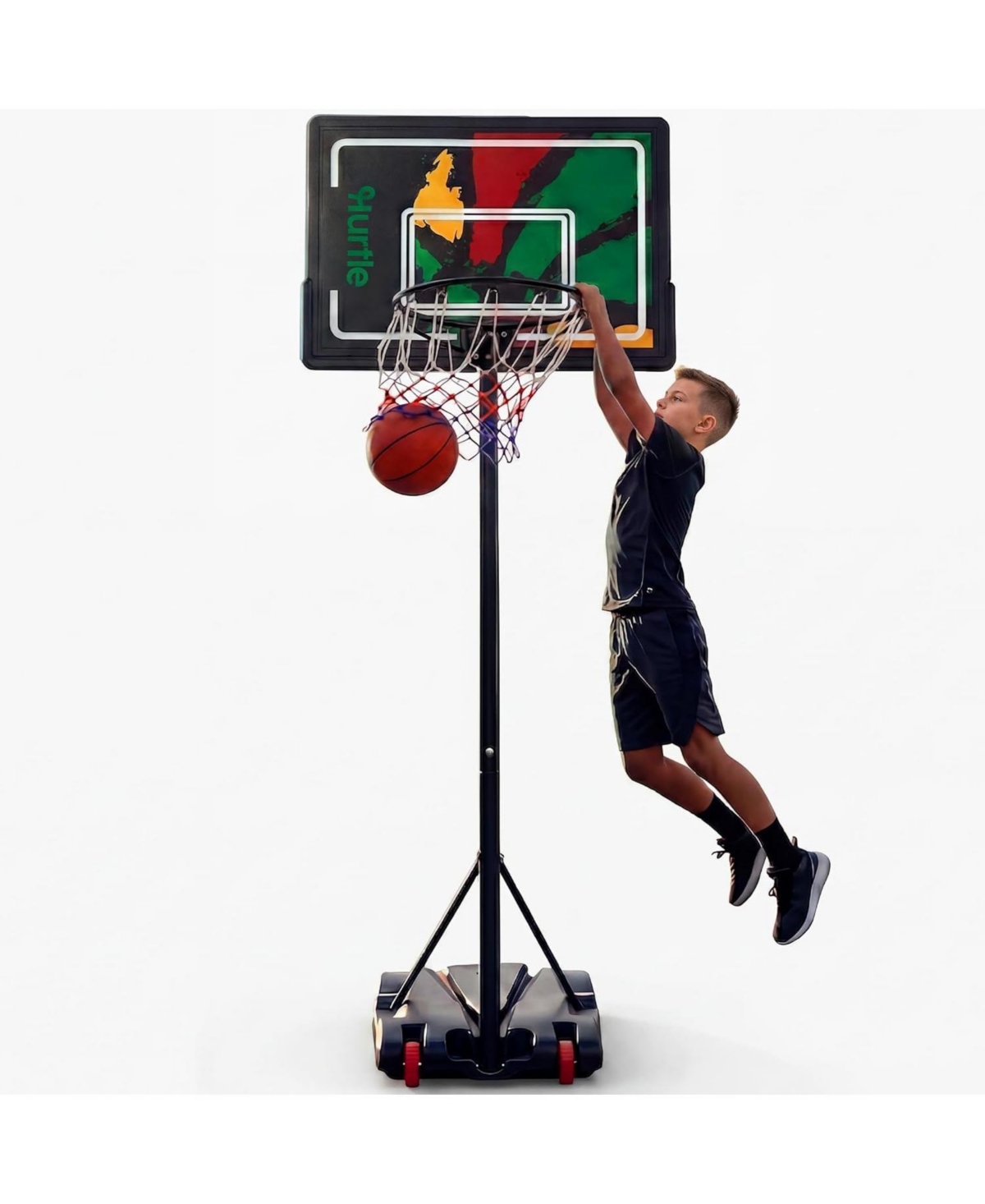 Click here for Hurtle Kids Portable Basketball Hoop â Adjustabl... prices
