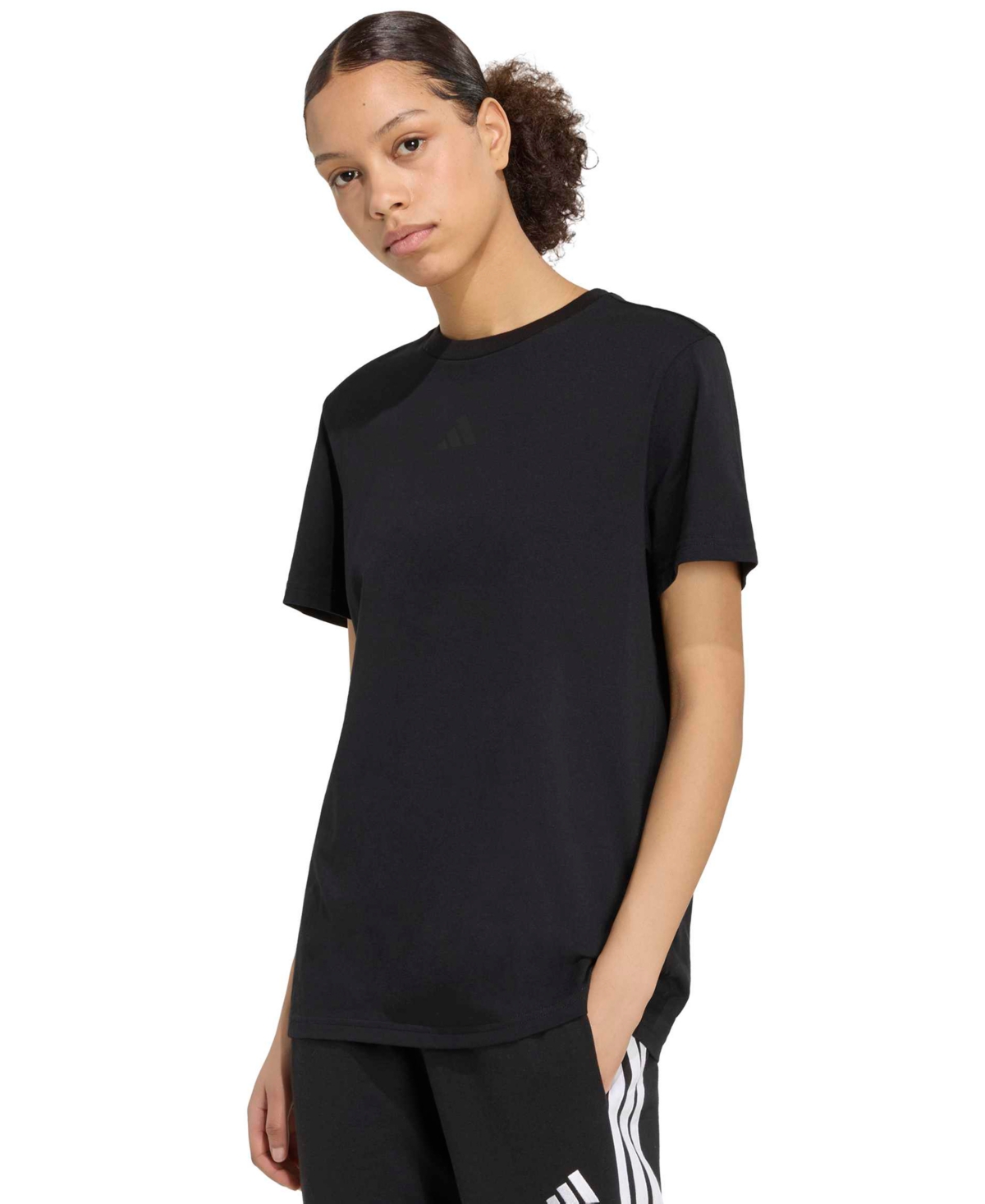 Click here for adidas Womens Camo Graphic T-Shirt - Black prices
