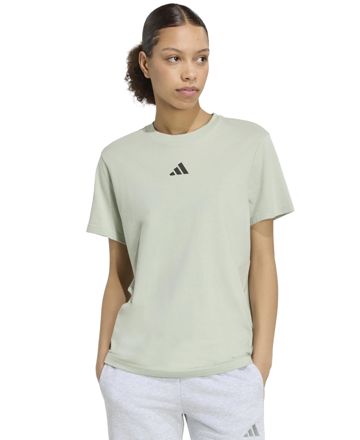 Click here for adidas Womens Camo Graphic T-Shirt - Halo Green prices