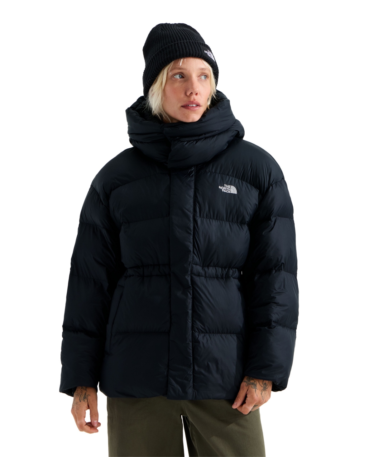 Click here for The North Face Womens Oversized Puffer Parka Jacke... prices
