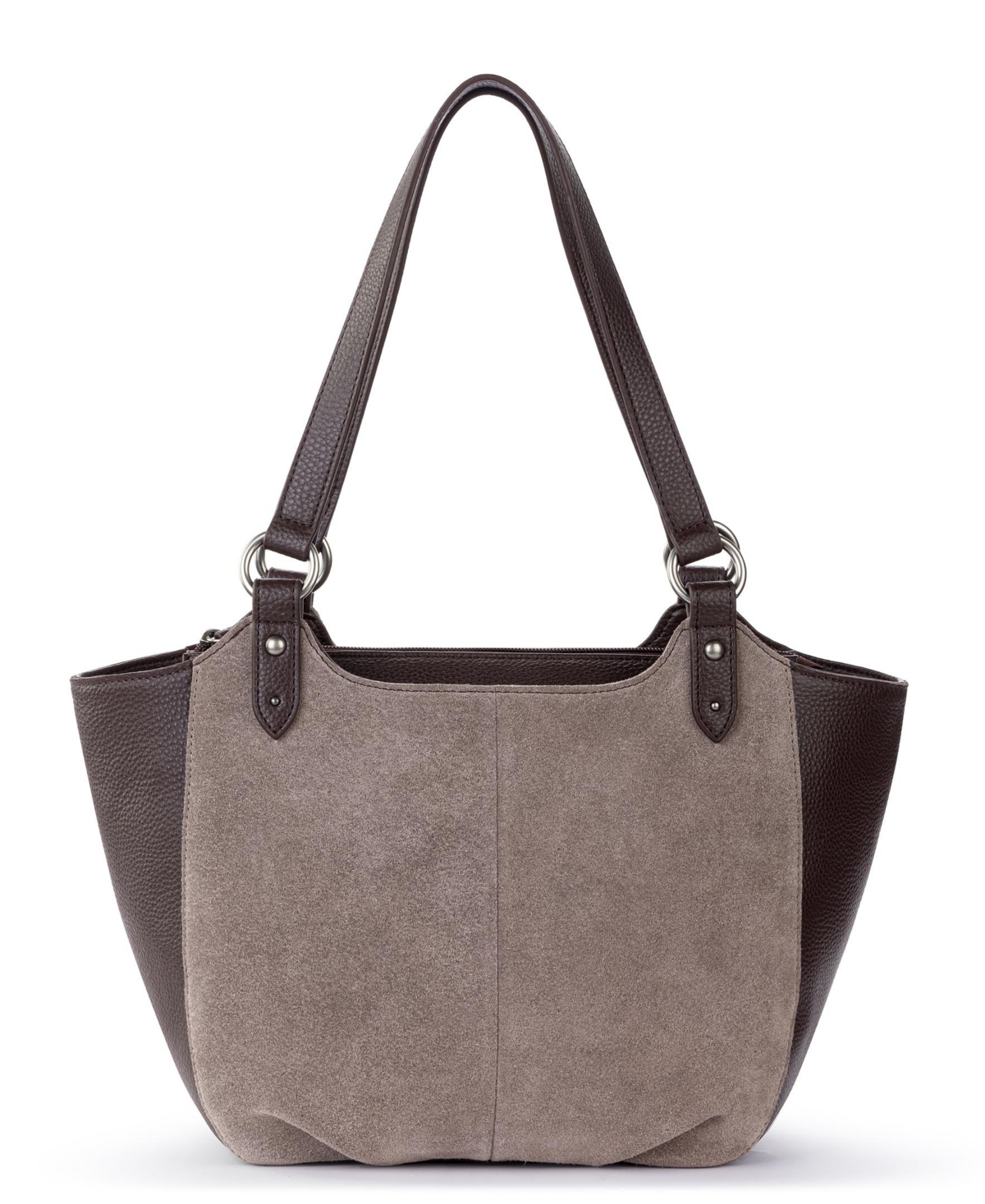 Click here for The Sak Bolinas Leather Extra Large Satchel Handba... prices