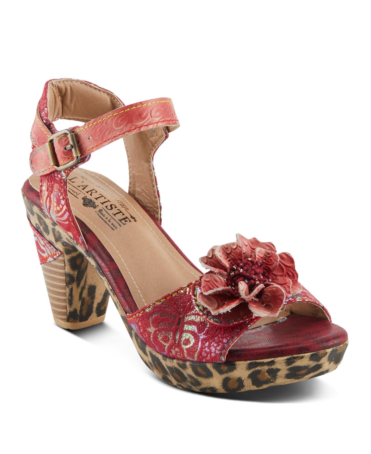 Click here for LArtiste Womens Spring Step Wildcat Platform Buckl... prices