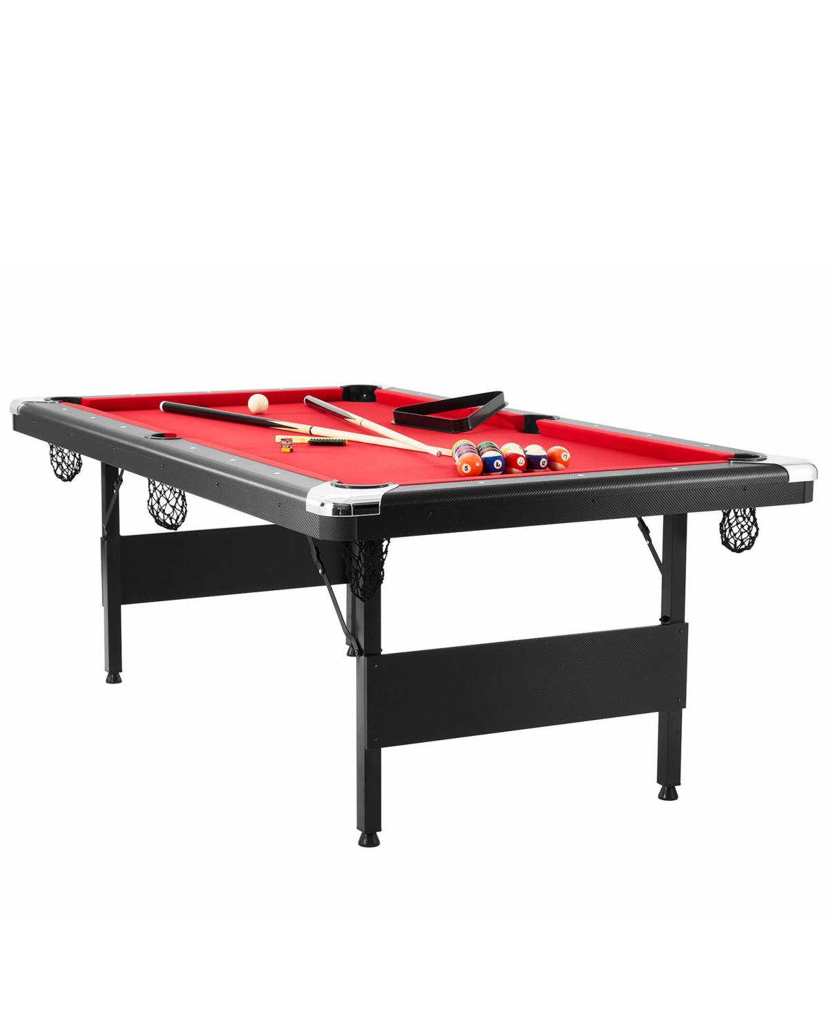 Click here for Sevorley 7 feet Foldable Pool Table Set with Balls... prices