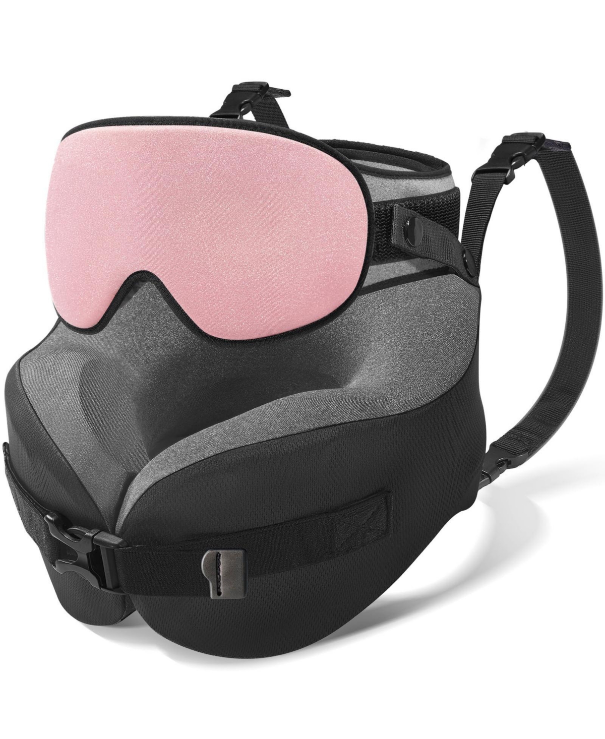 Click here for Piscifun 360 Memory Foam Travel Neck Pillow With 3... prices