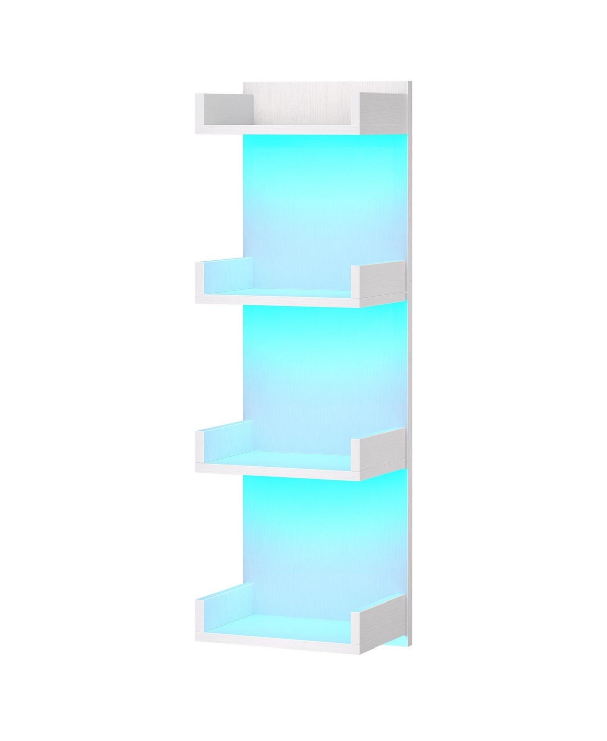 Click here for Slickblue Floating Wall Shelves with Led Lights 4-... prices