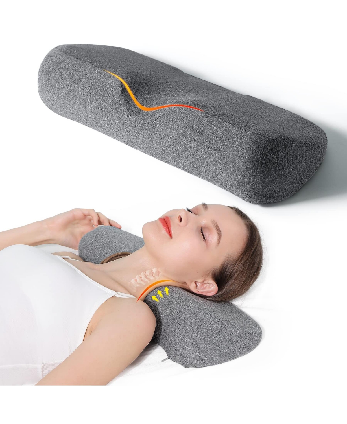 Click here for Piscifun 2 in 1 Memory Foam Neck Pillow Support Sh... prices
