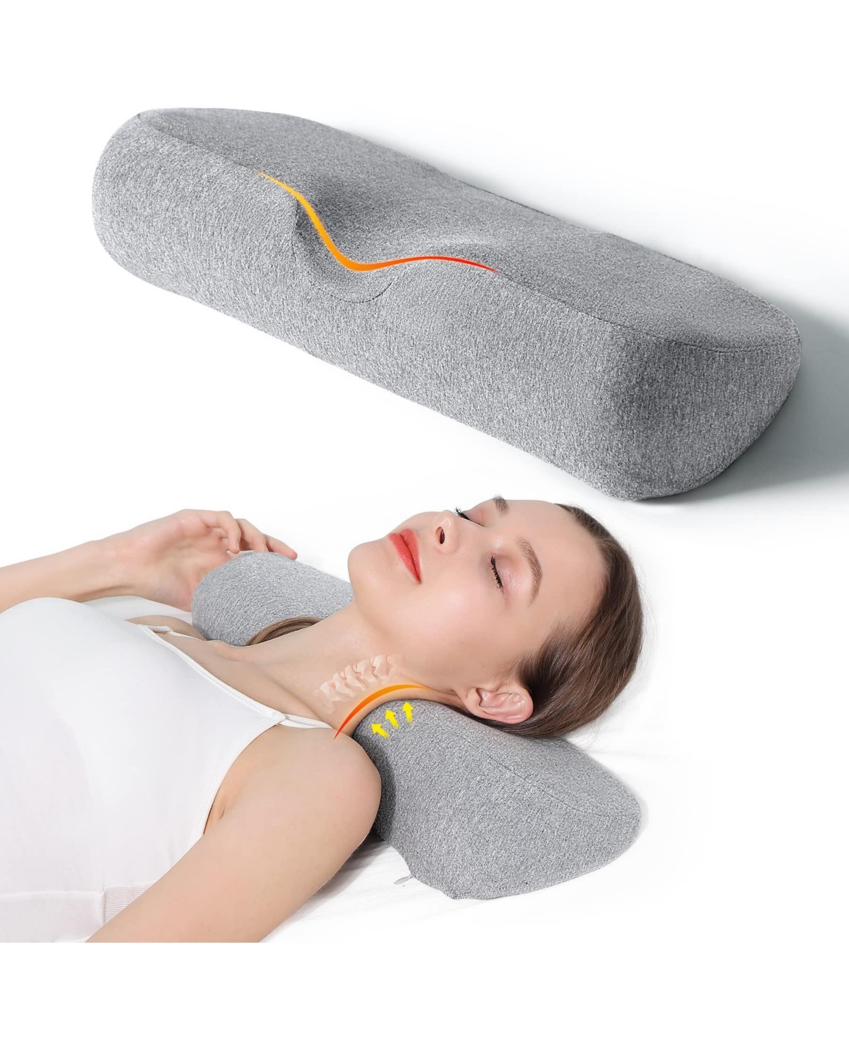 Click here for Piscifun 2 in 1 Memory Foam Neck Pillow Support Sh... prices