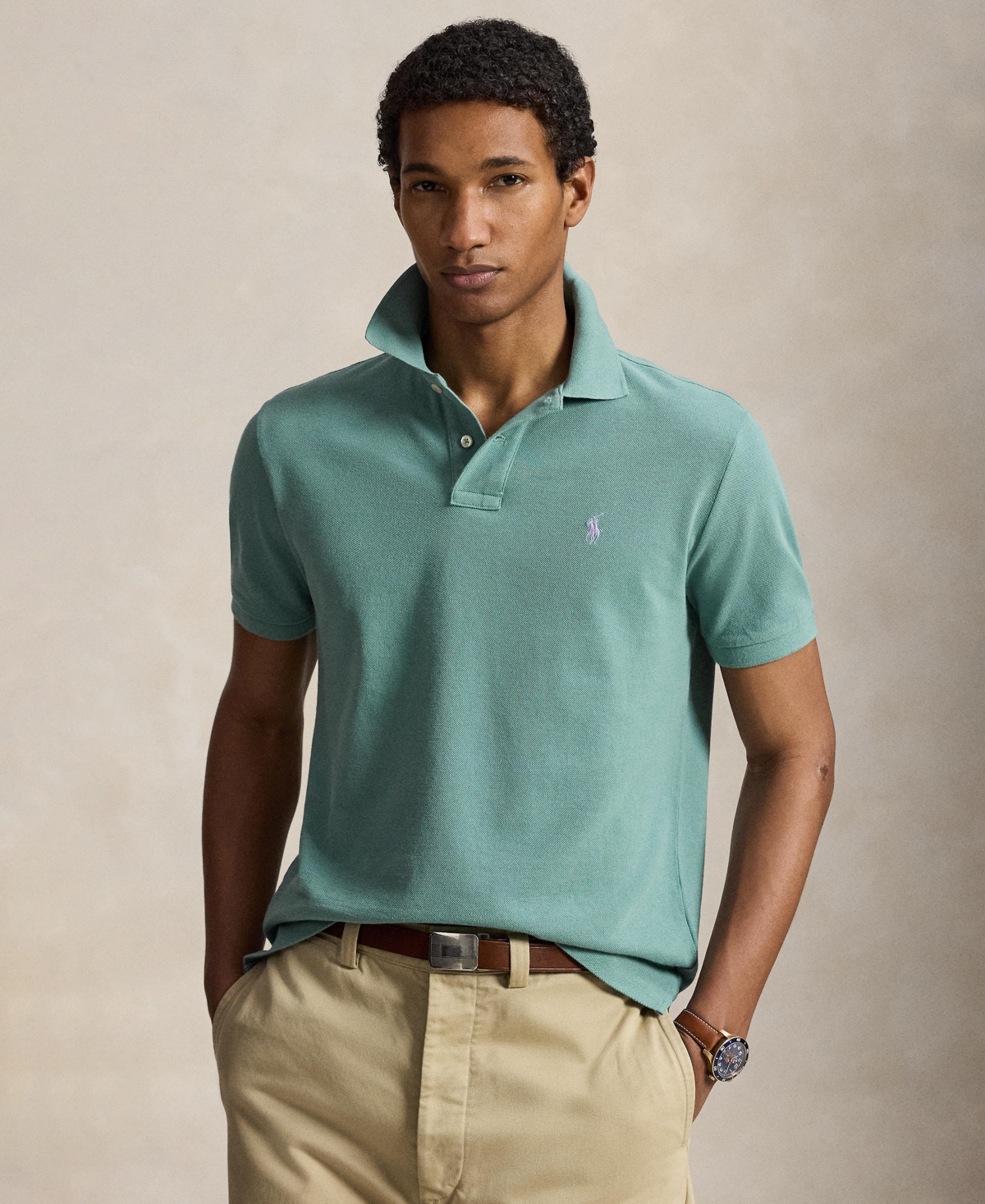 Click here for Polo Ralph Lauren Mens Classic-Fit Mesh Polo Shirt... prices