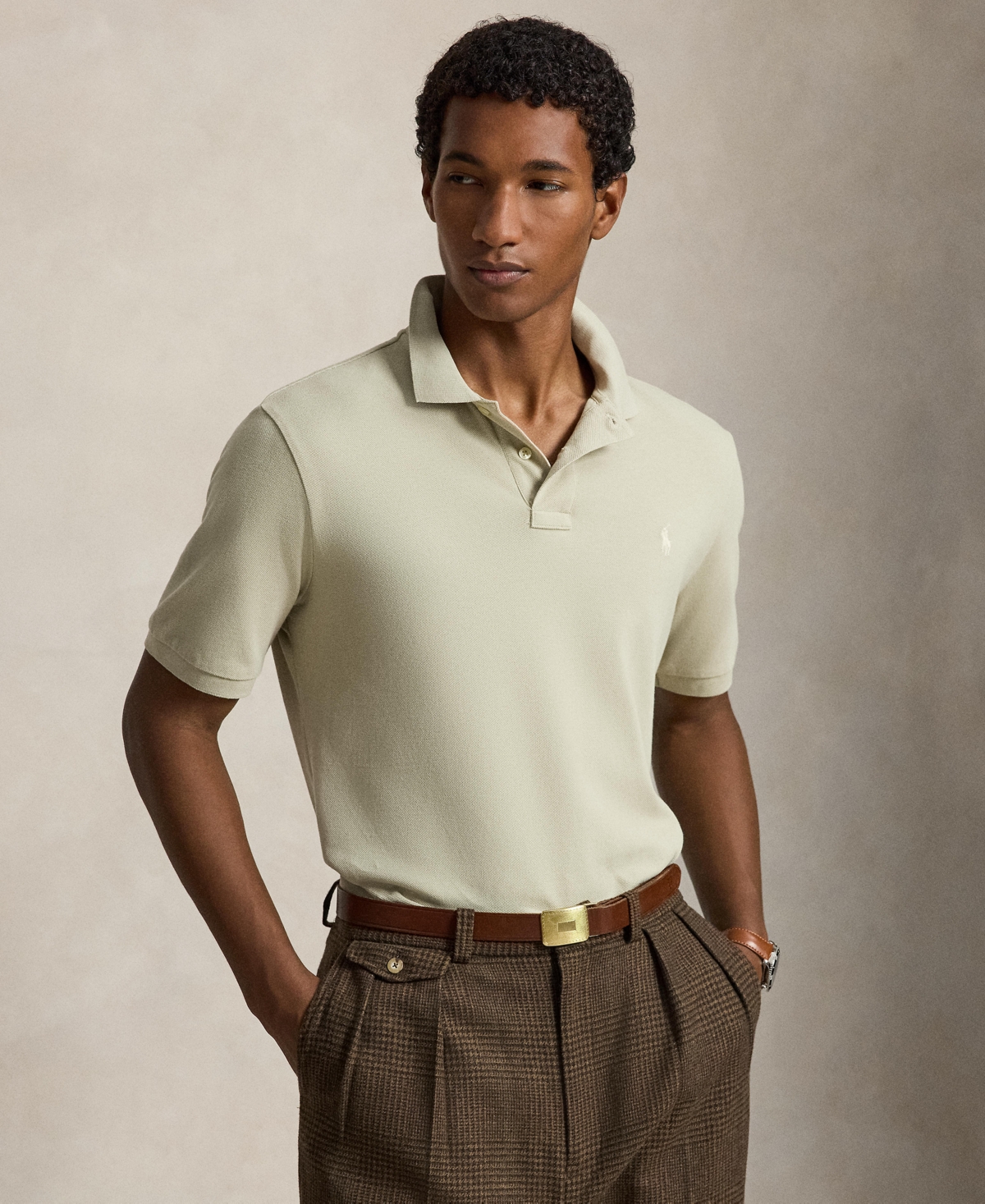 Click here for Polo Ralph Lauren Mens Classic-Fit Mesh Polo Shirt... prices