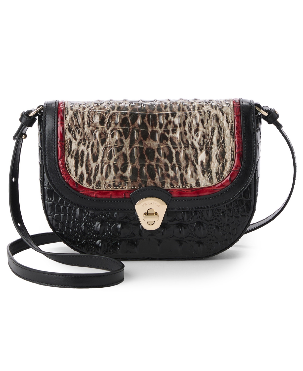 Click here for Brahmin Portia Calgary Small Leather Crossbody Han... prices
