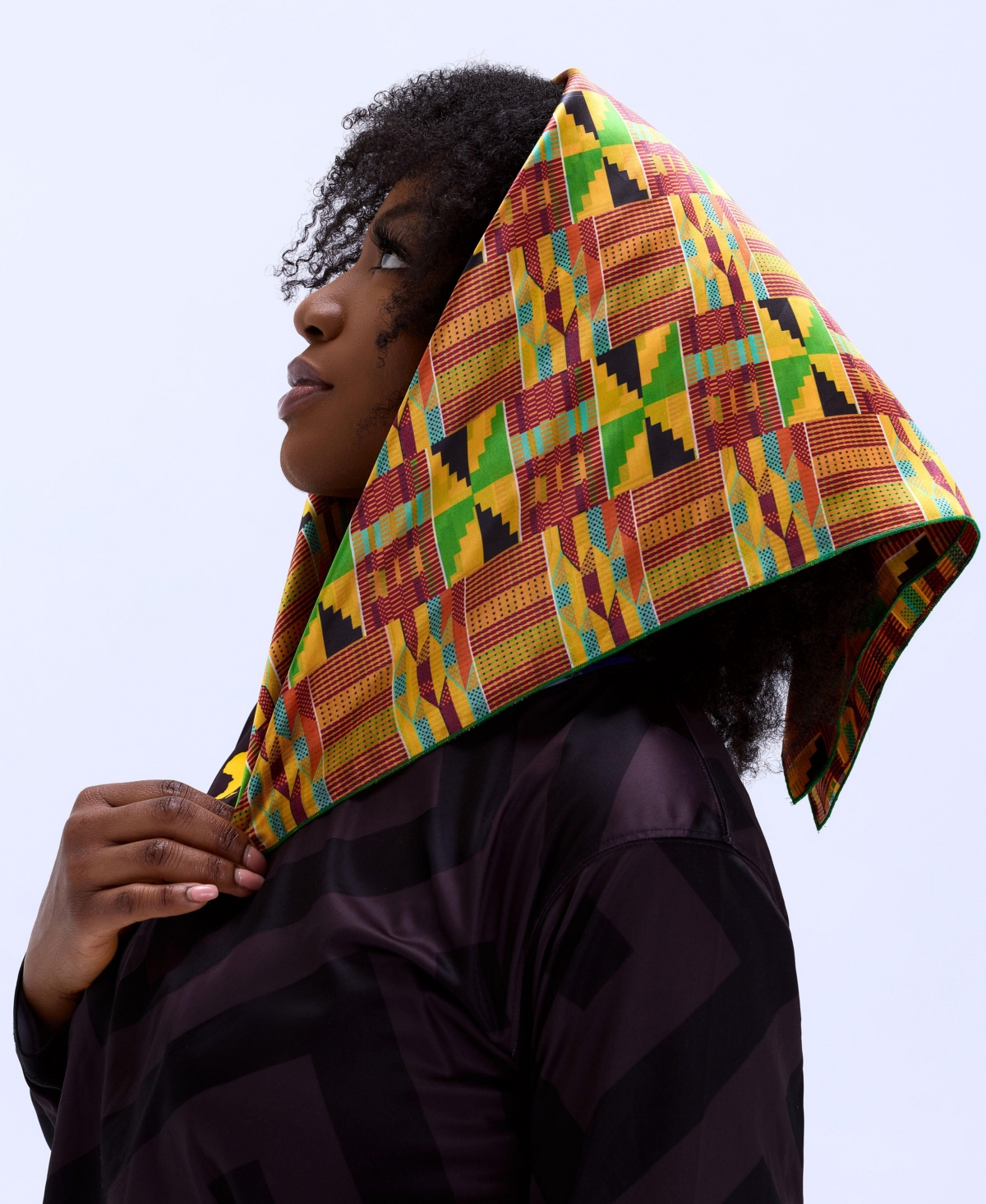 Click here for Kin Apparel Unisex Kente Satin Bandana - Classic k... prices