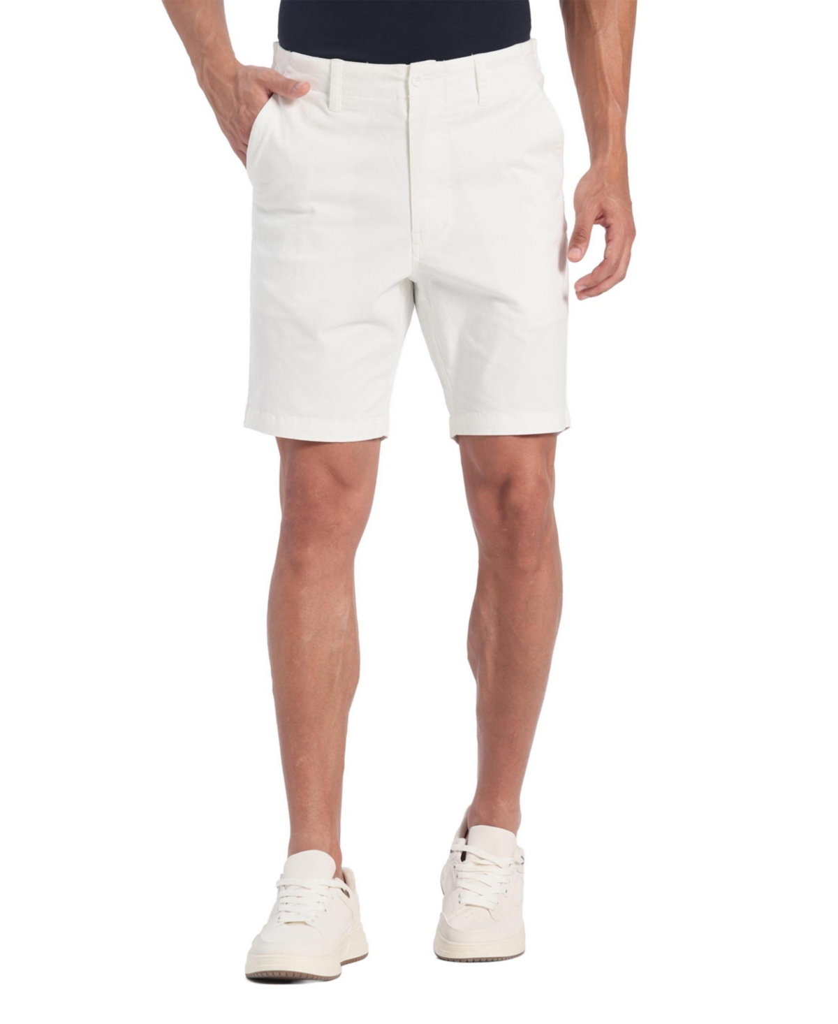 Click here for Members Only Mens smart-casual look Shorts - Off-w... prices