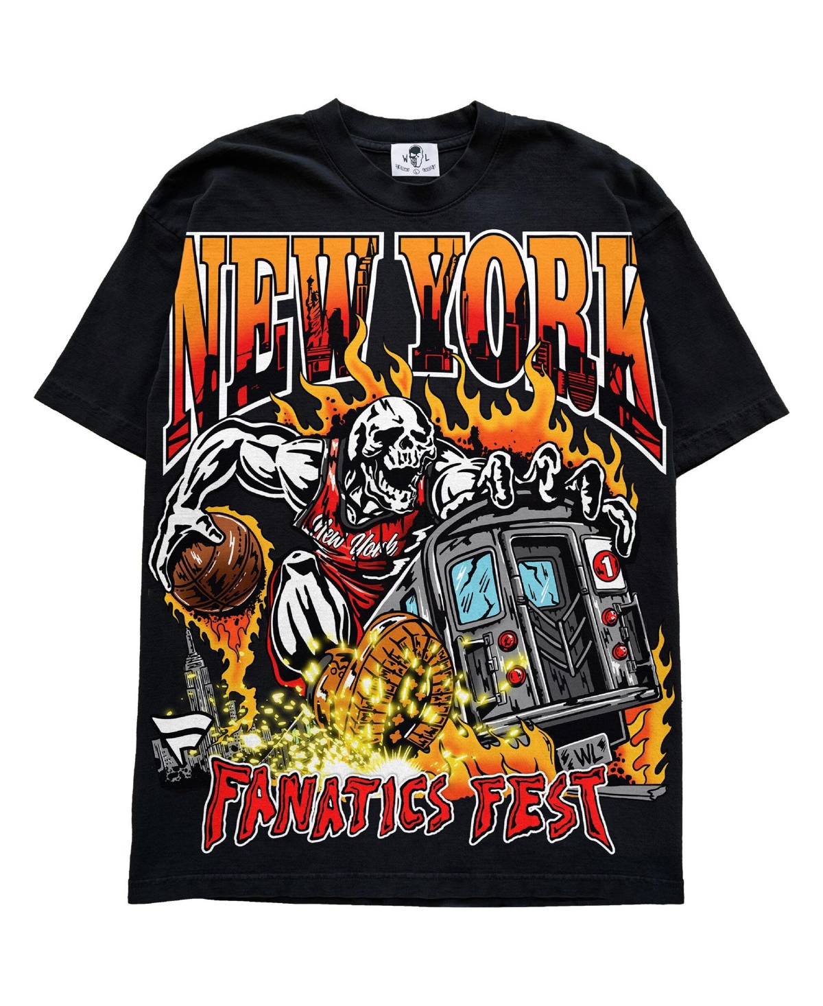 Click here for Warren Lotas Mens Black Fest Rider T-Shirt - Black prices