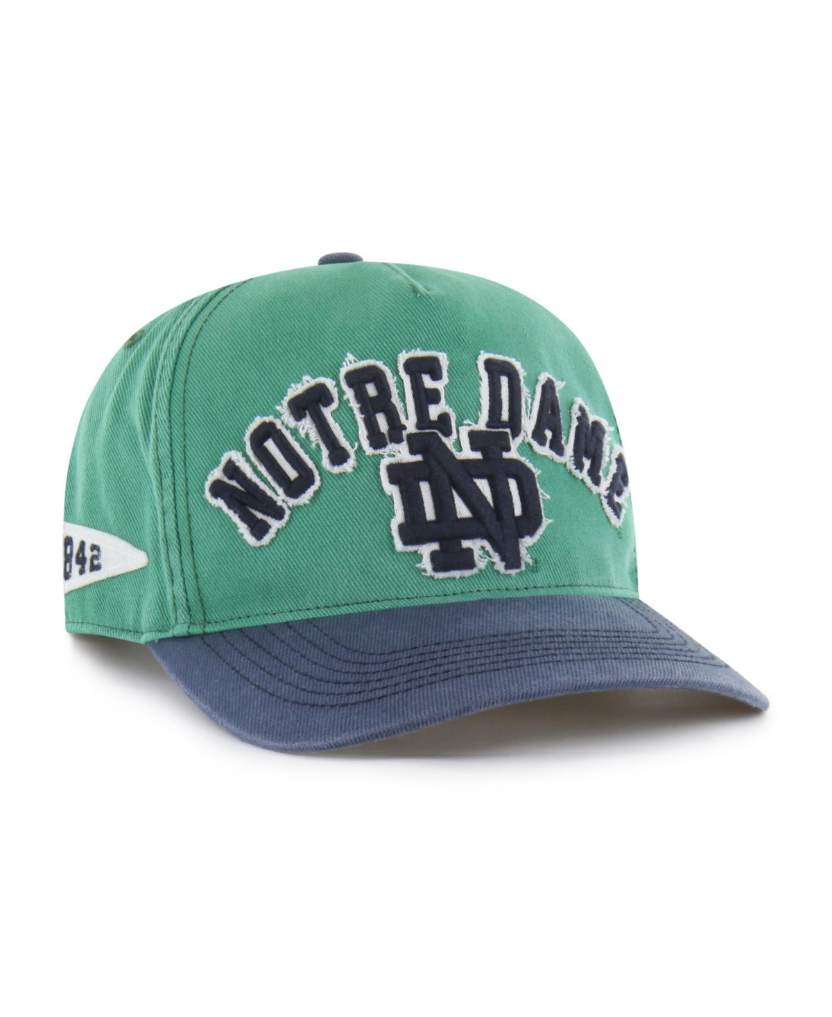 Click here for 47 Brand Mens and Womens Green/Navy Notre Dame Fig... prices