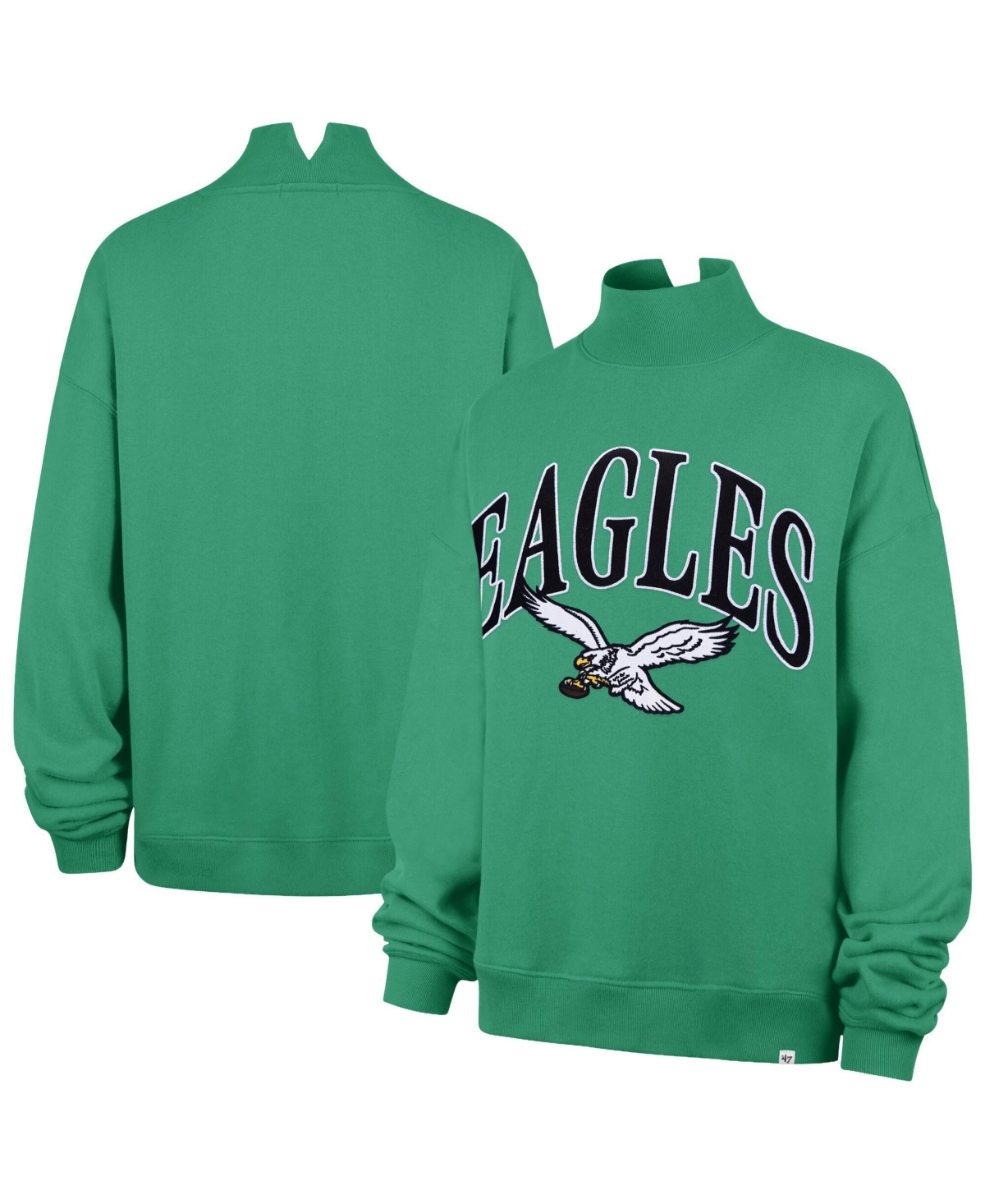 Click here for 47 Brand Womens Kelly Green Philadelphia Eagles Ov... prices