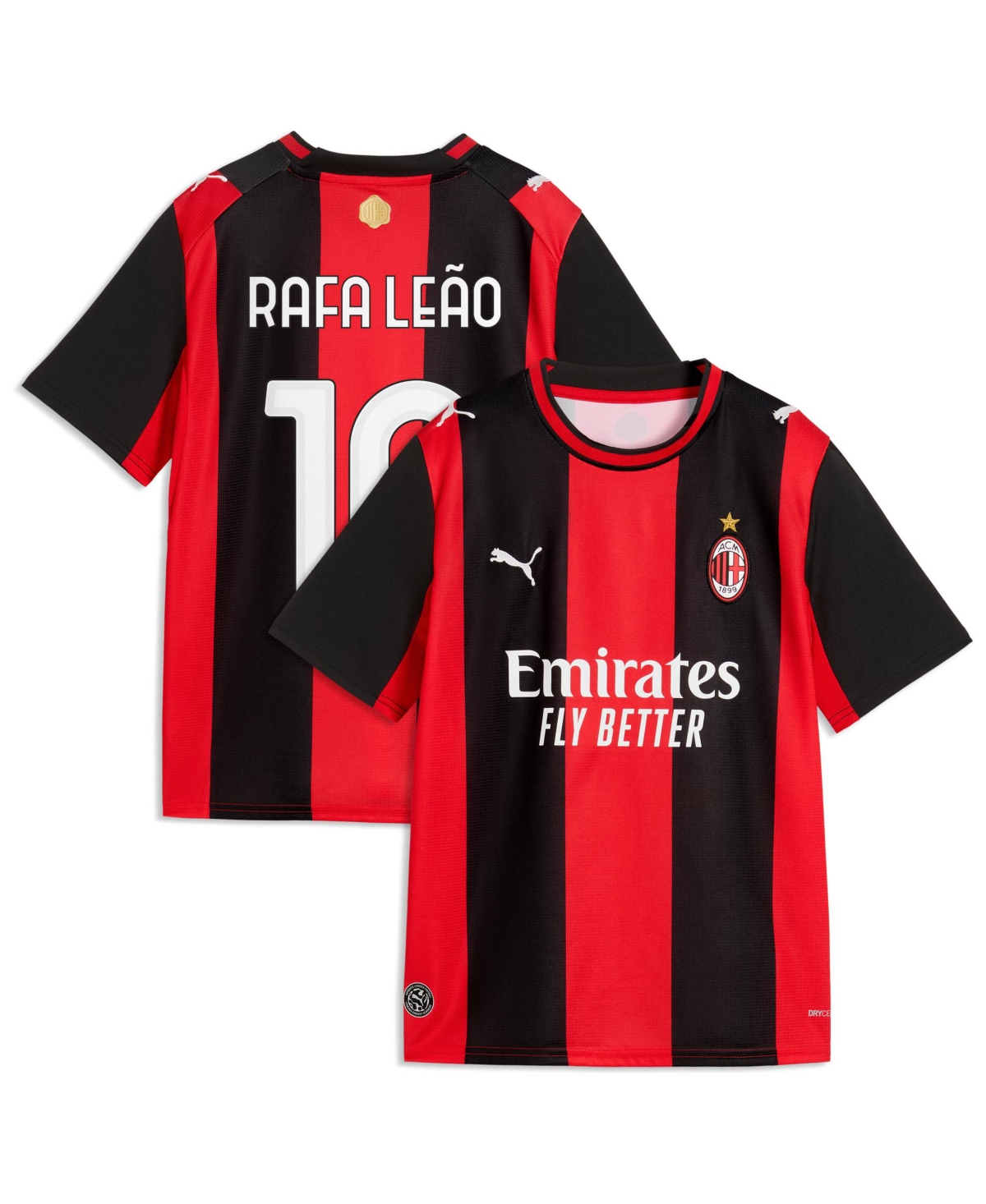 Click here for Puma Big Boys and Girls Rafael Leao Black/Red Ac M... prices
