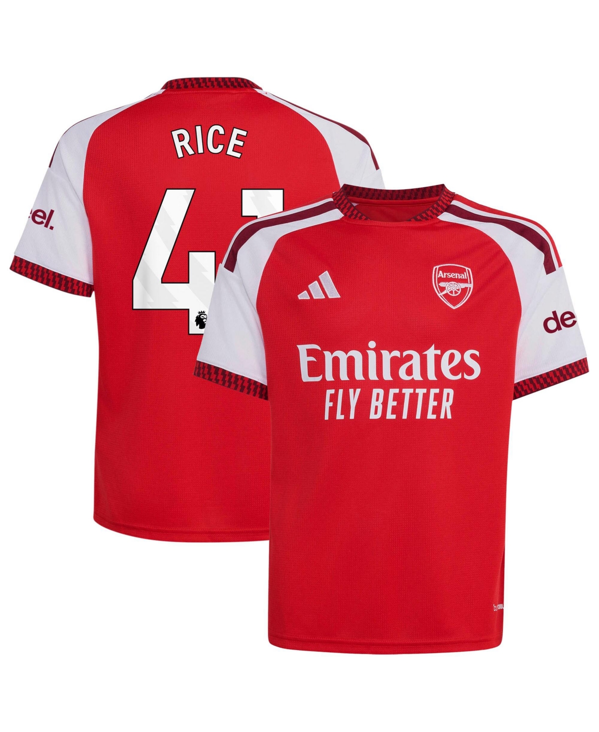 Click here for Adidas Big Boys and Girls Declan Rice Red Arsenal... prices