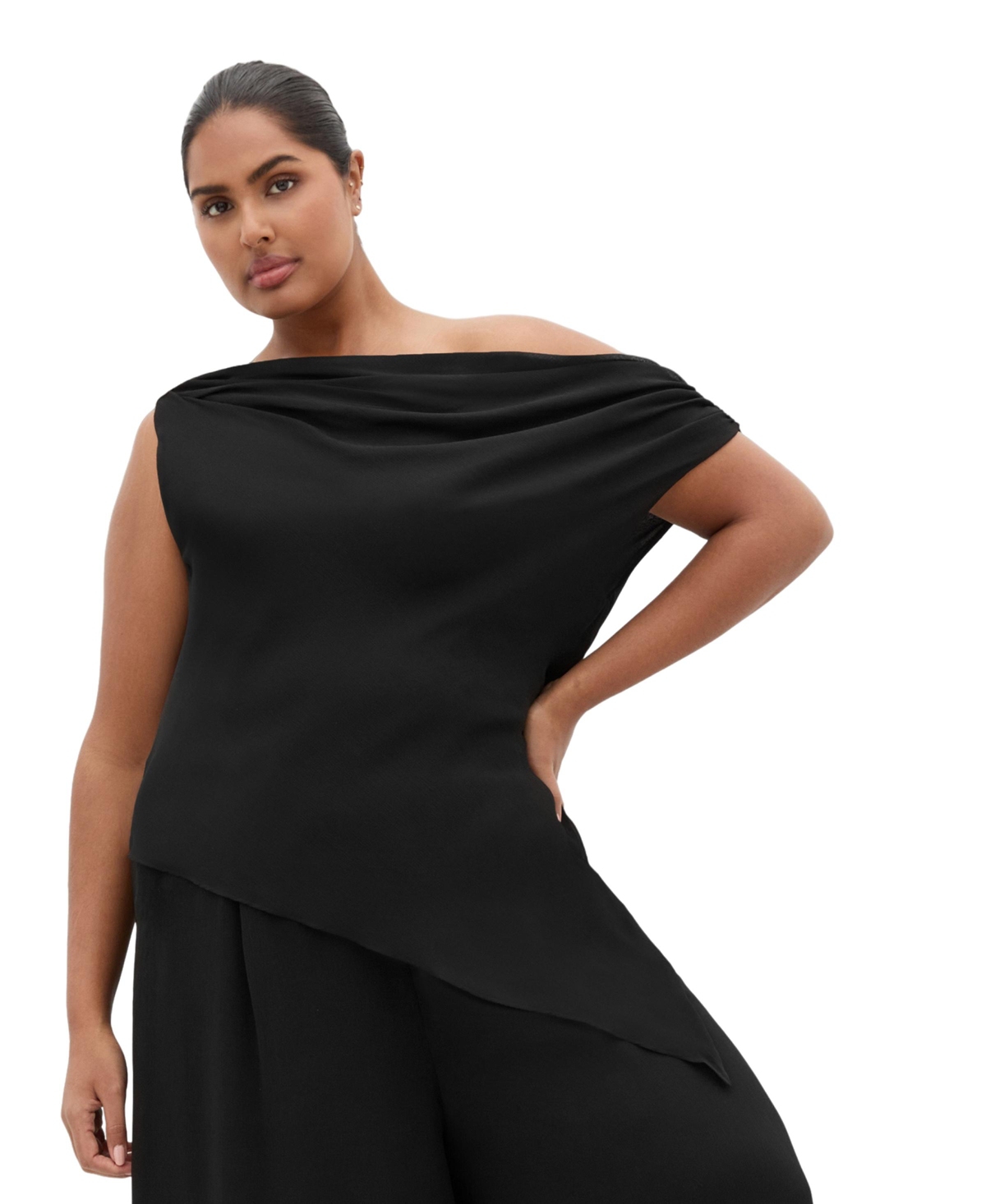 Click here for City Chic Womens Plus Size Skyla Off Shoulder Top... prices