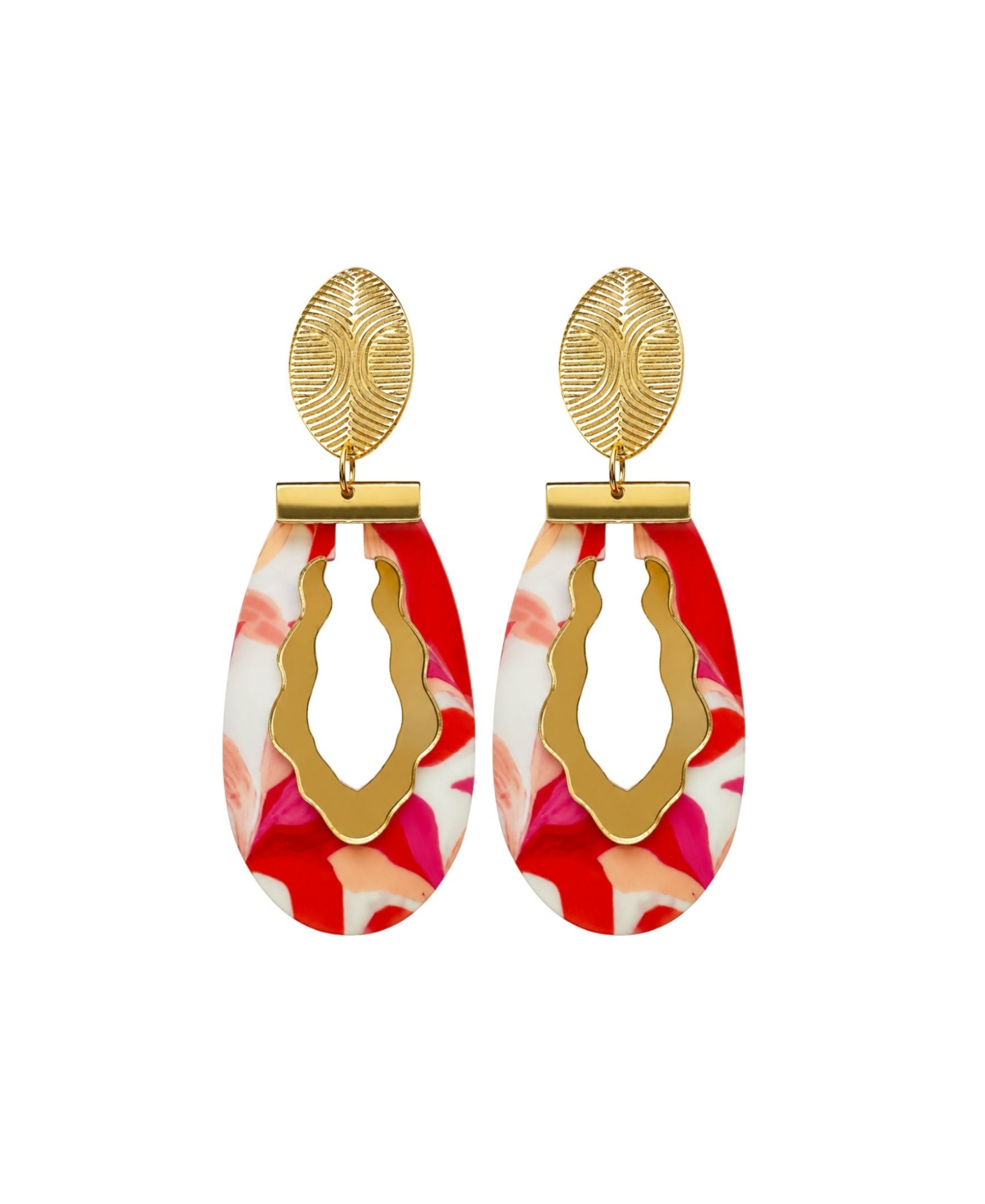 Click here for Swanky Designs Gianna Contemporary Statement Earri... prices