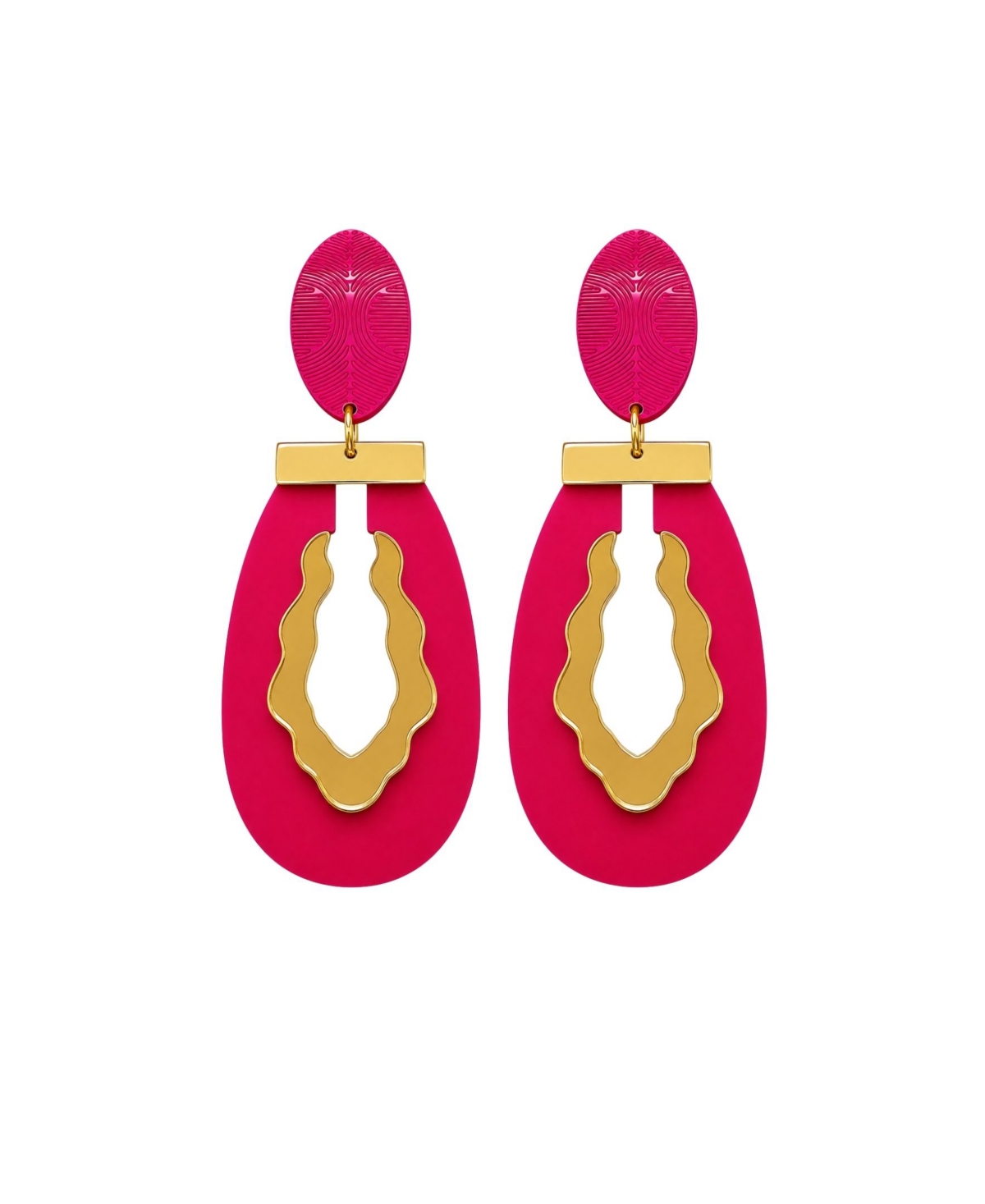 Click here for Swanky Designs Gianna Contemporary Statement Earri... prices