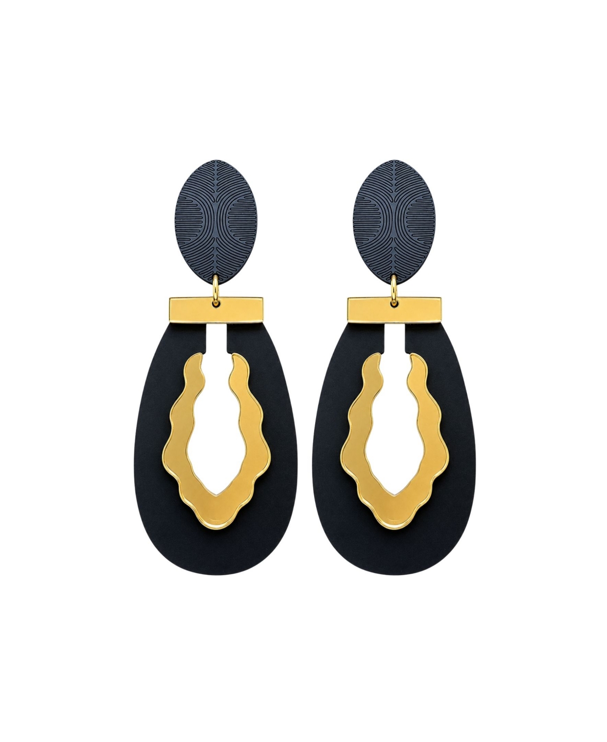 Click here for Swanky Designs Gianna Contemporary Statement Earri... prices
