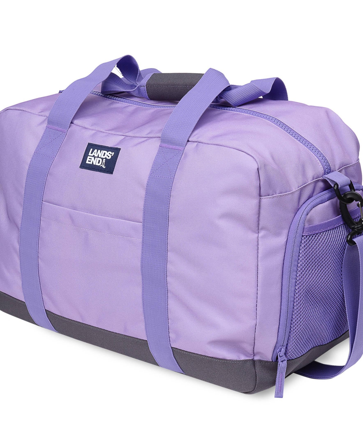 Click here for Lands End Kids Duffle Bag - Lilac purple prices