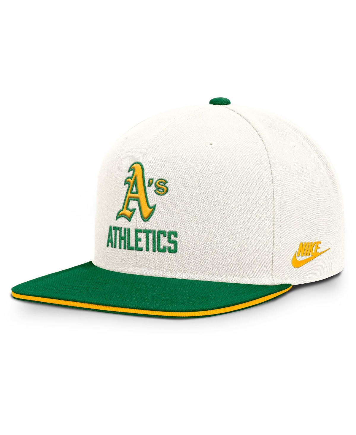 Click here for Nike Mens Cream/Green Athletics Cooperstown Pro Dr... prices