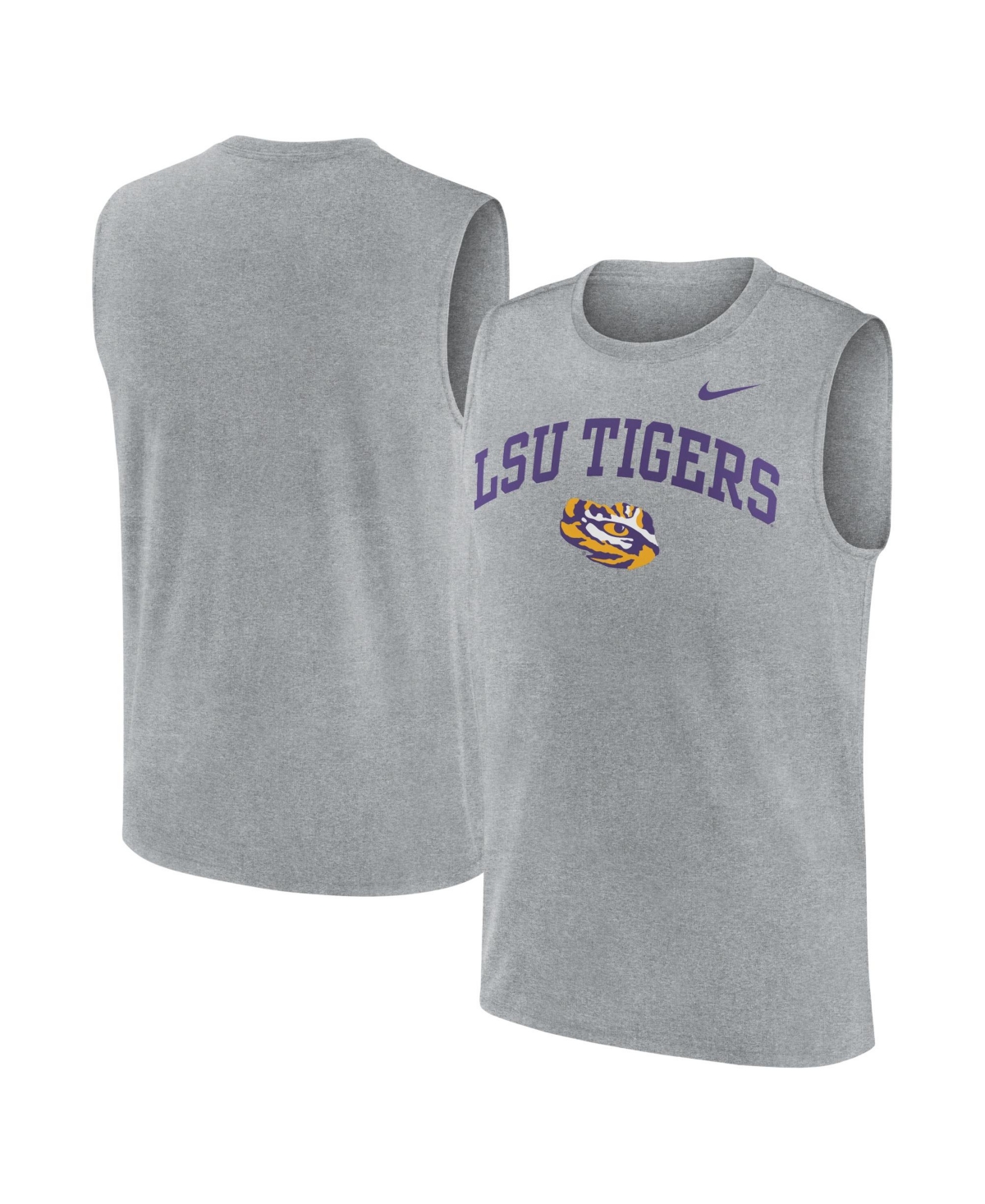 Click here for Nike Mens Heather Gray Lsu Tigers Primetime Legend... prices