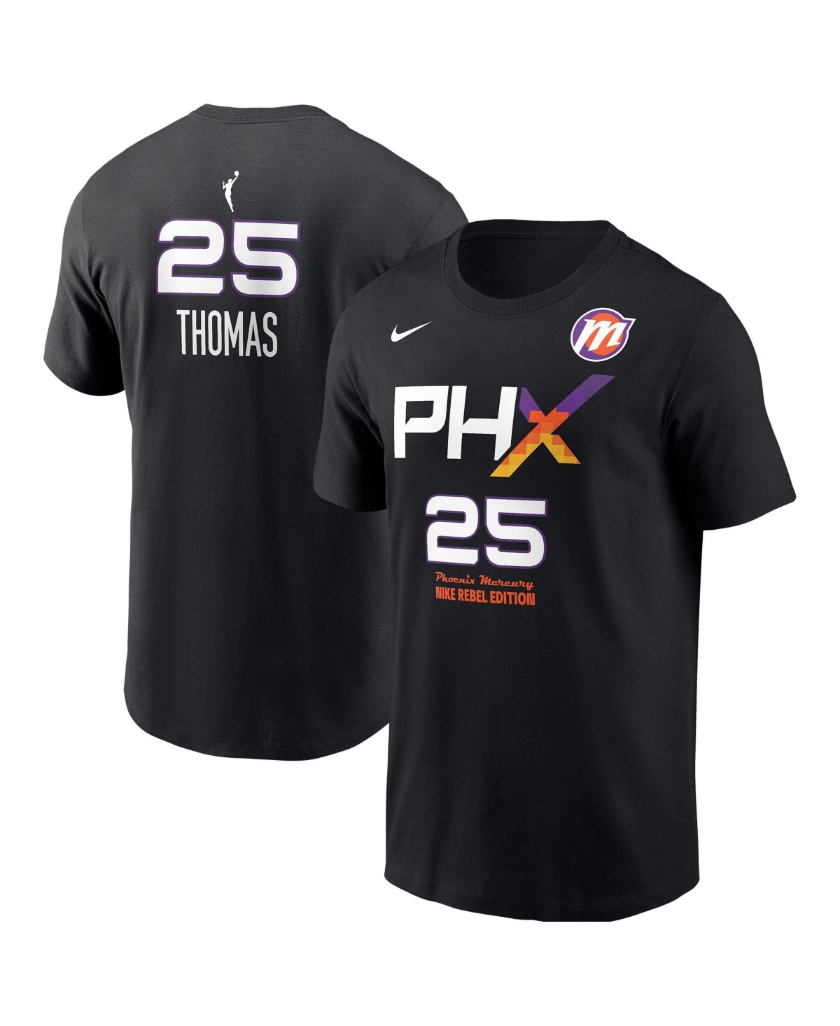 Click here for Nike Mens Alyssa Thomas Black Phoenix Mercury Name... prices