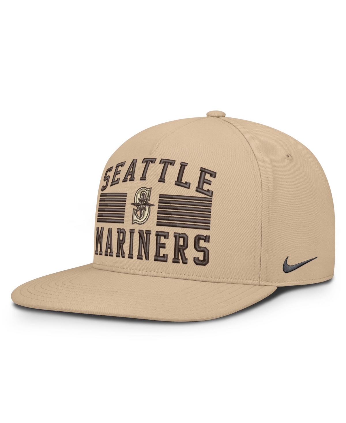 Click here for Nike Mens Khaki Seattle Mariners Desert Pro AeroBi... prices