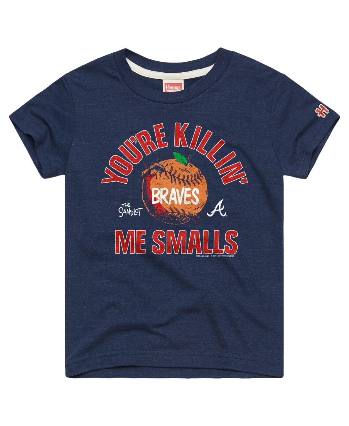 Click here for Homage Toddler Navy Atlanta Braves x The Sandlot T... prices