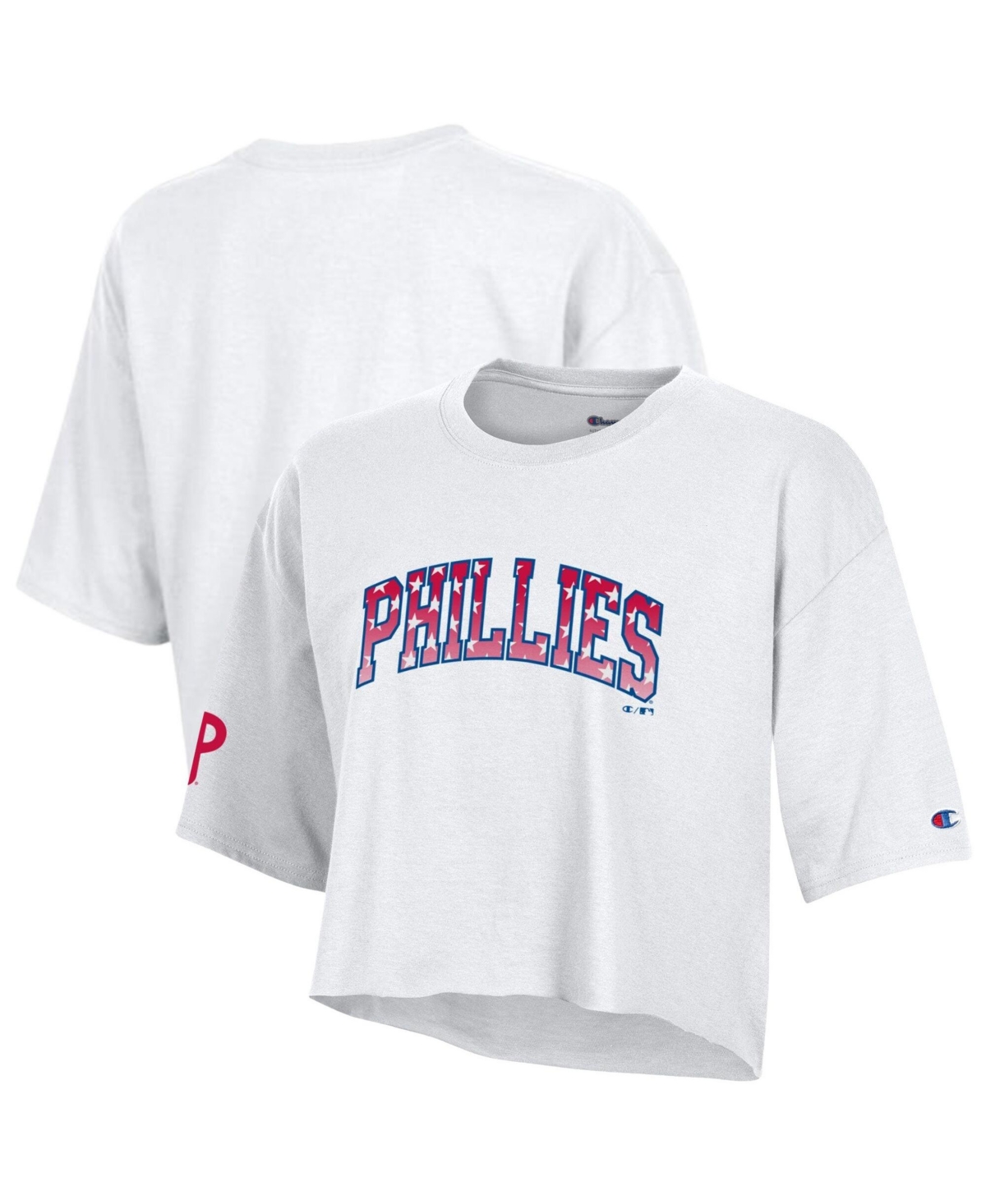 Click here for Champion Womens White Philadelphia Phillies Boyfri... prices