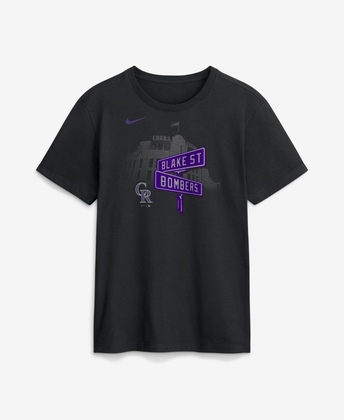 Click here for Nike Mens Black Colorado Rockies Local T-Shirt - B... prices