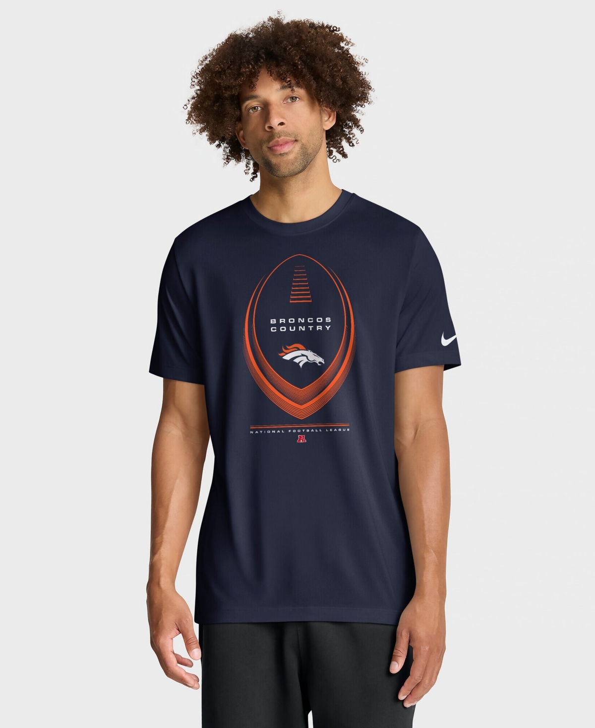 Click here for Nike Mens Navy Denver Broncos Big & Tall Legend Ic... prices
