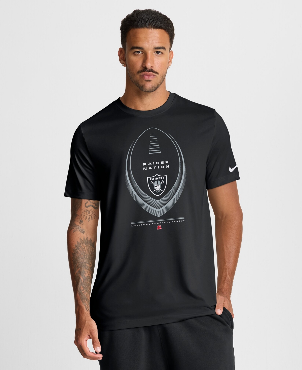 Click here for Nike Mens Black Las Vegas Raiders Legend Icon Dri-... prices