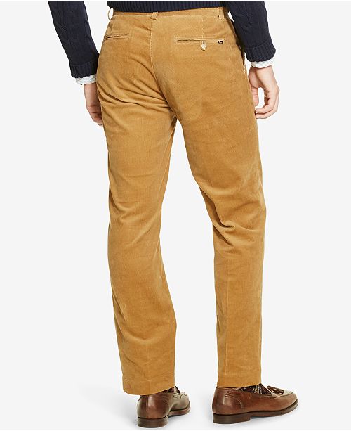 Polo Ralph Lauren Men's Classic-Fit Stretch Corduroy Pants & Reviews ...