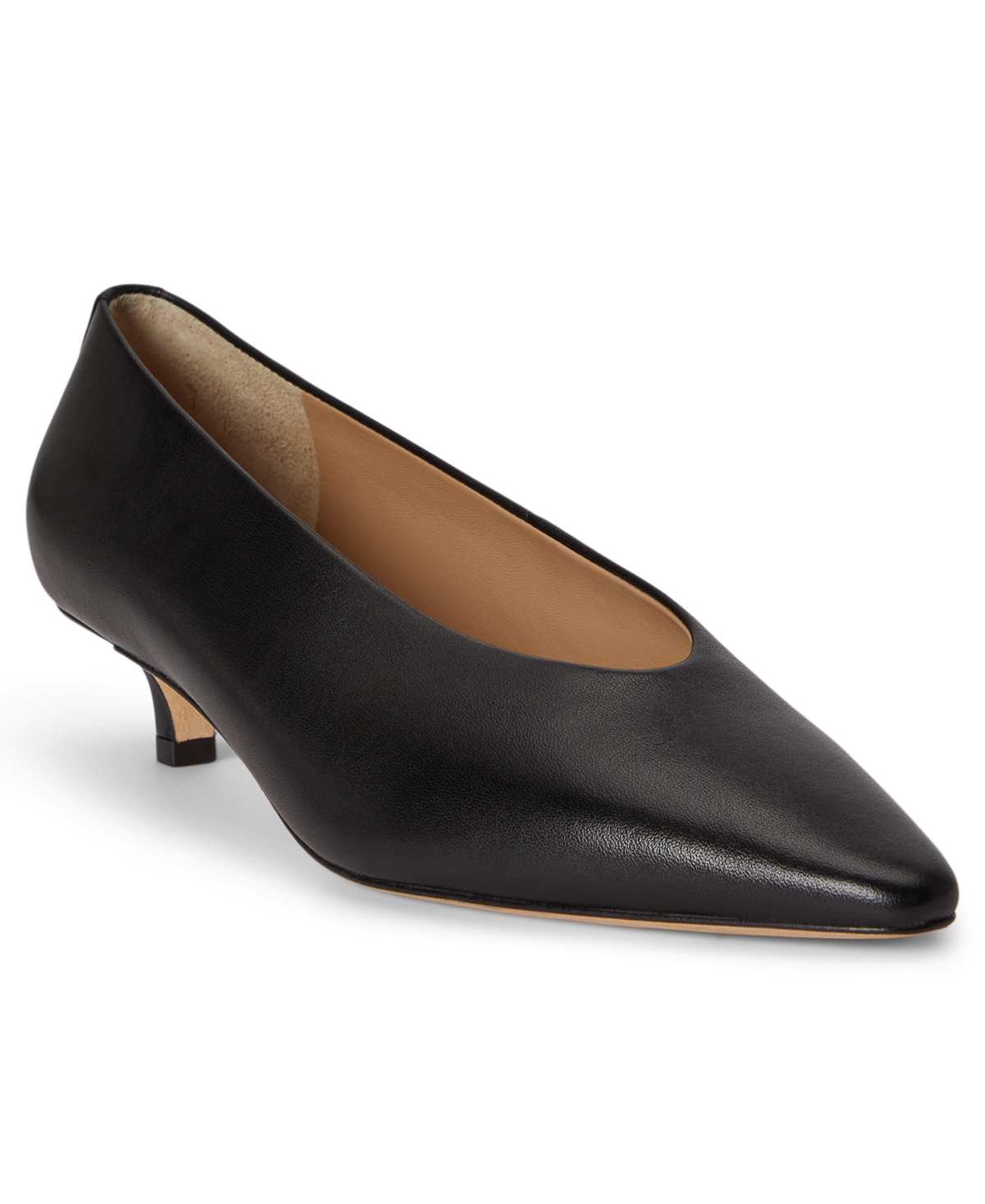 Click here for Lauren Ralph Lauren Womens Francesca Slip-On Pumps... prices