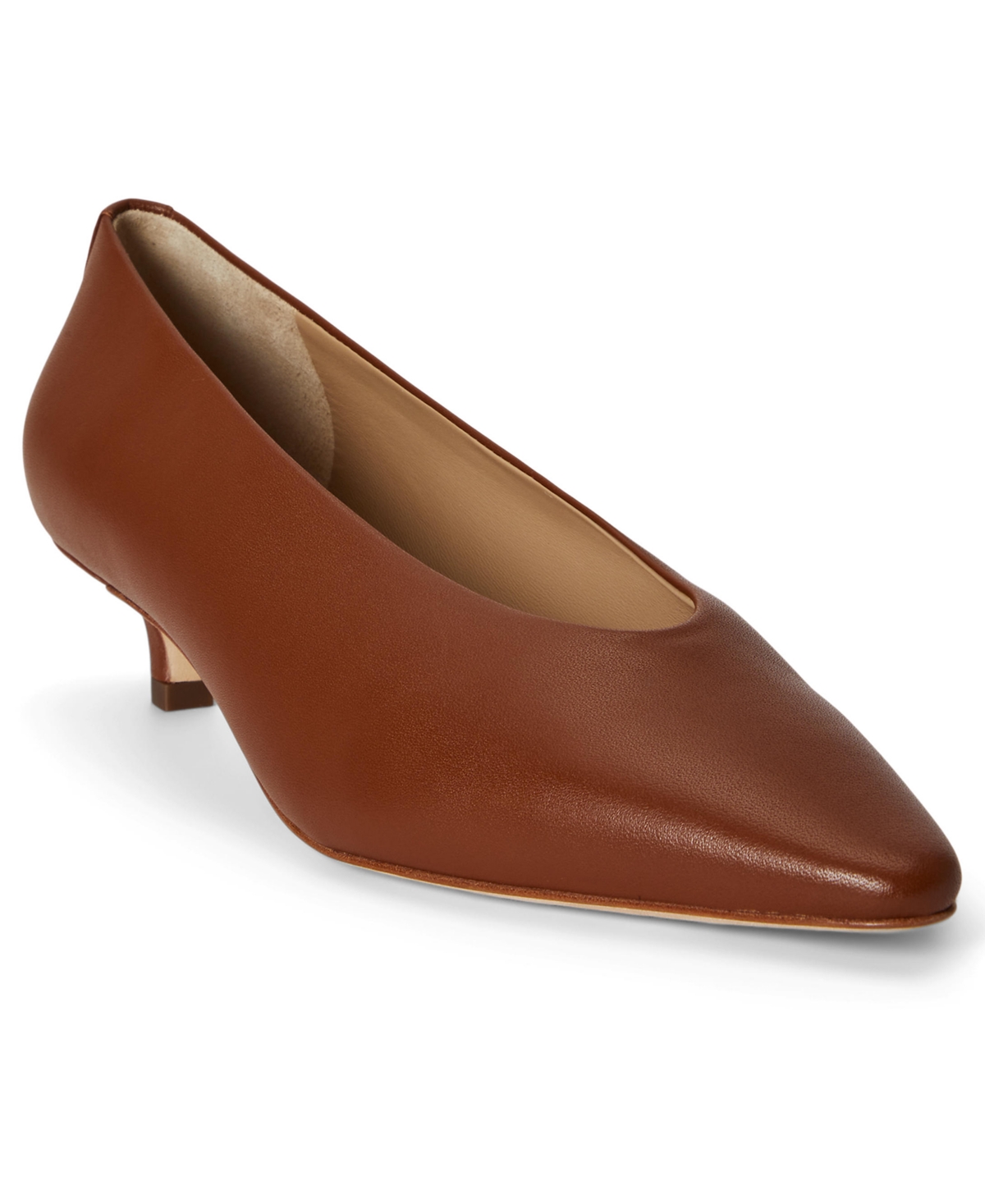 Click here for Lauren Ralph Lauren Womens Francesca Slip-On Pumps... prices