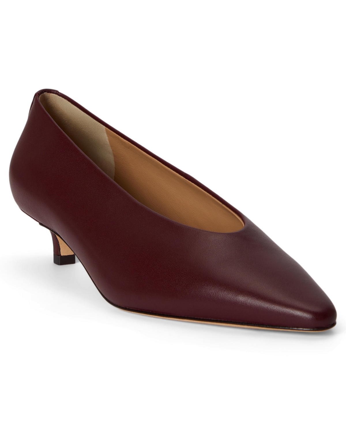 Click here for Lauren Ralph Lauren Womens Francesca Slip-On Pumps... prices