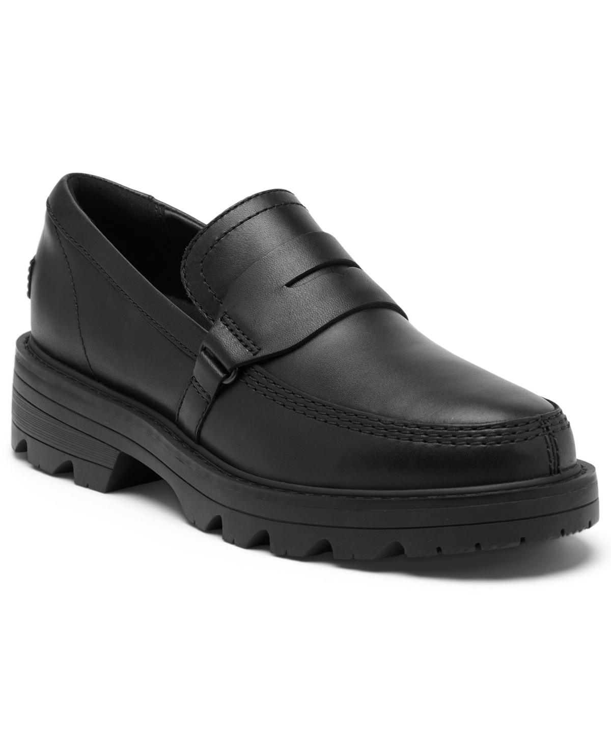 Click here for Sorel Womens Revel Ave Slip-On Loafers - Black/Bla... prices