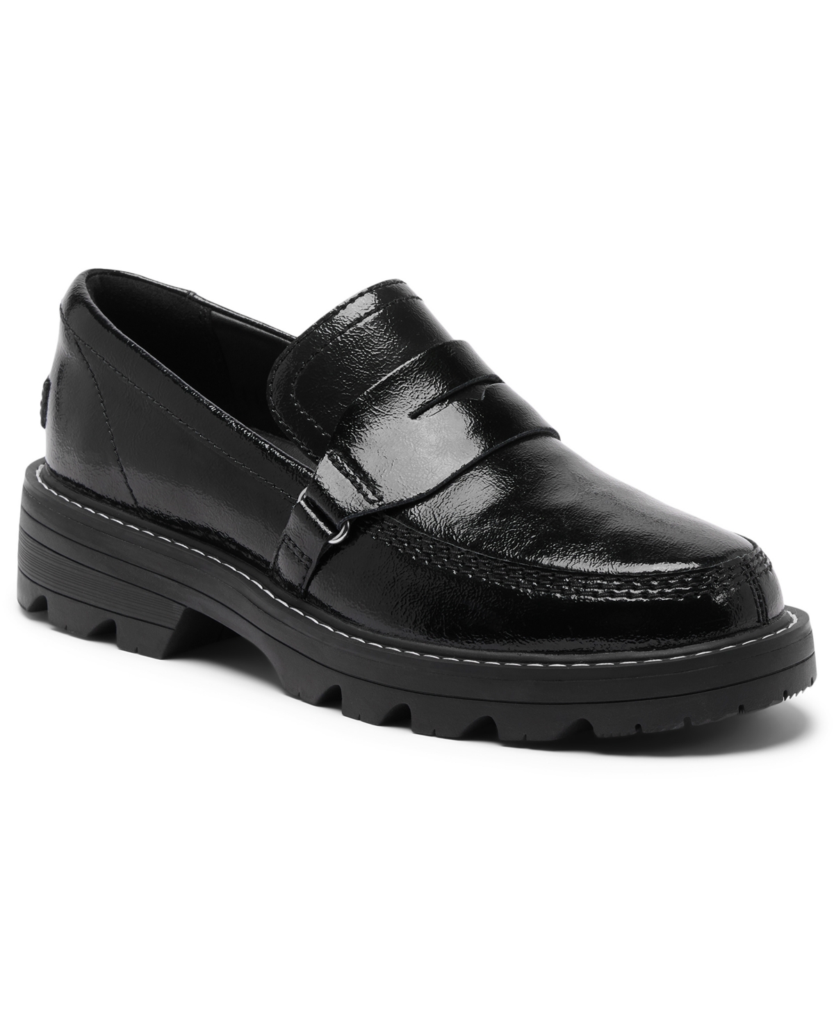 Click here for Sorel Womens Revel Ave Slip-On Loafers - Black Cha... prices